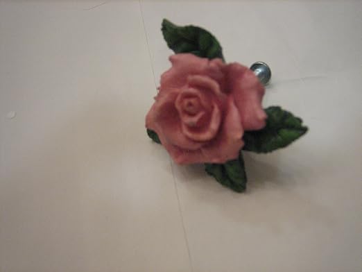 Rose Drawer Pulls - Set of 6 - Cabinet And Furniture Knobs - Amazon.com