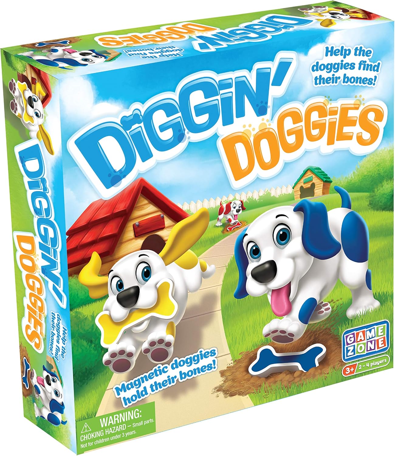 Game Zone P25117 International Playthings - Diggin' Doggies Board Game ...