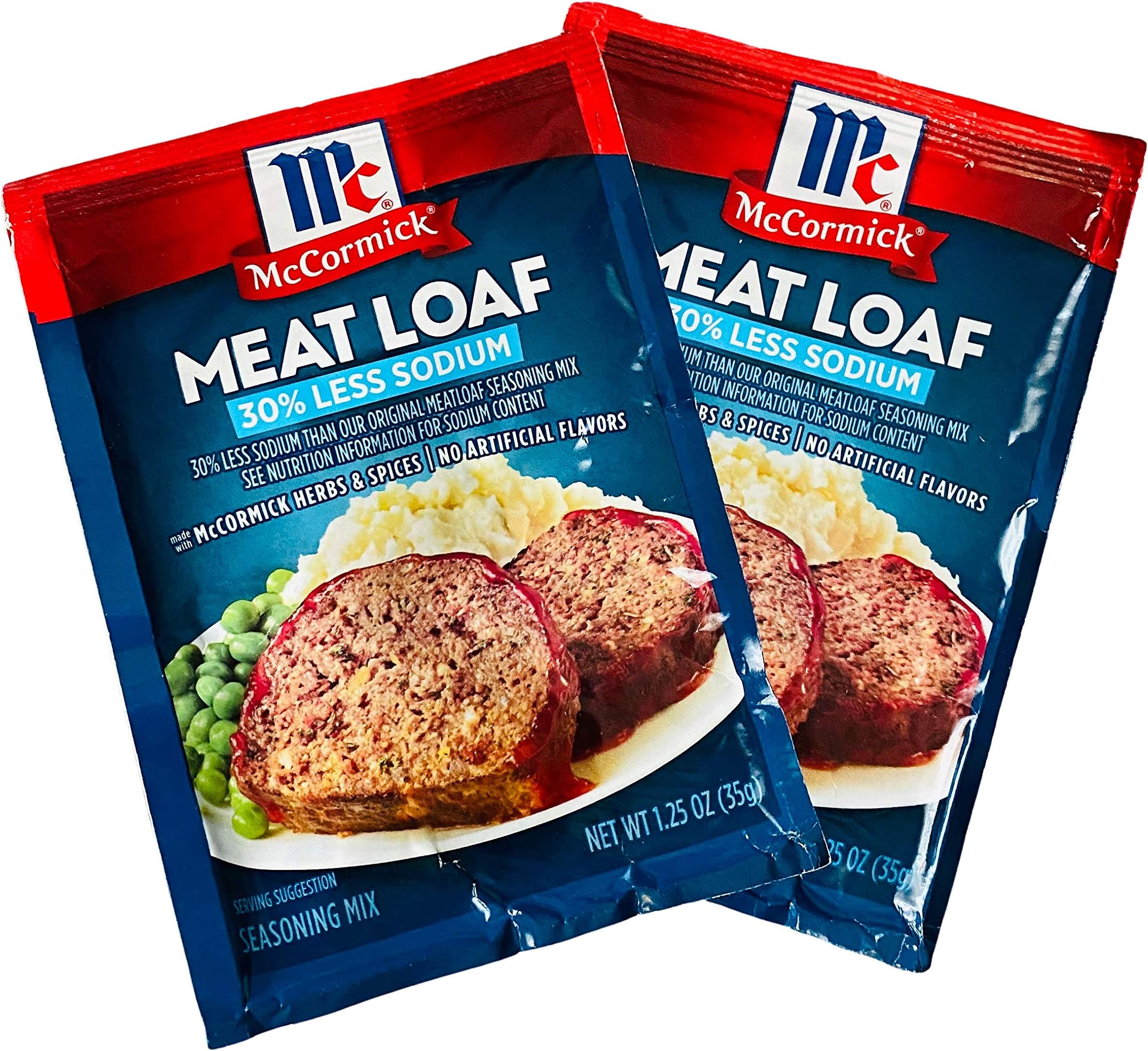 Amazon.com : McCormick Meat Loaf 30% Less Sodium Seasoning Mix (Pack of ...