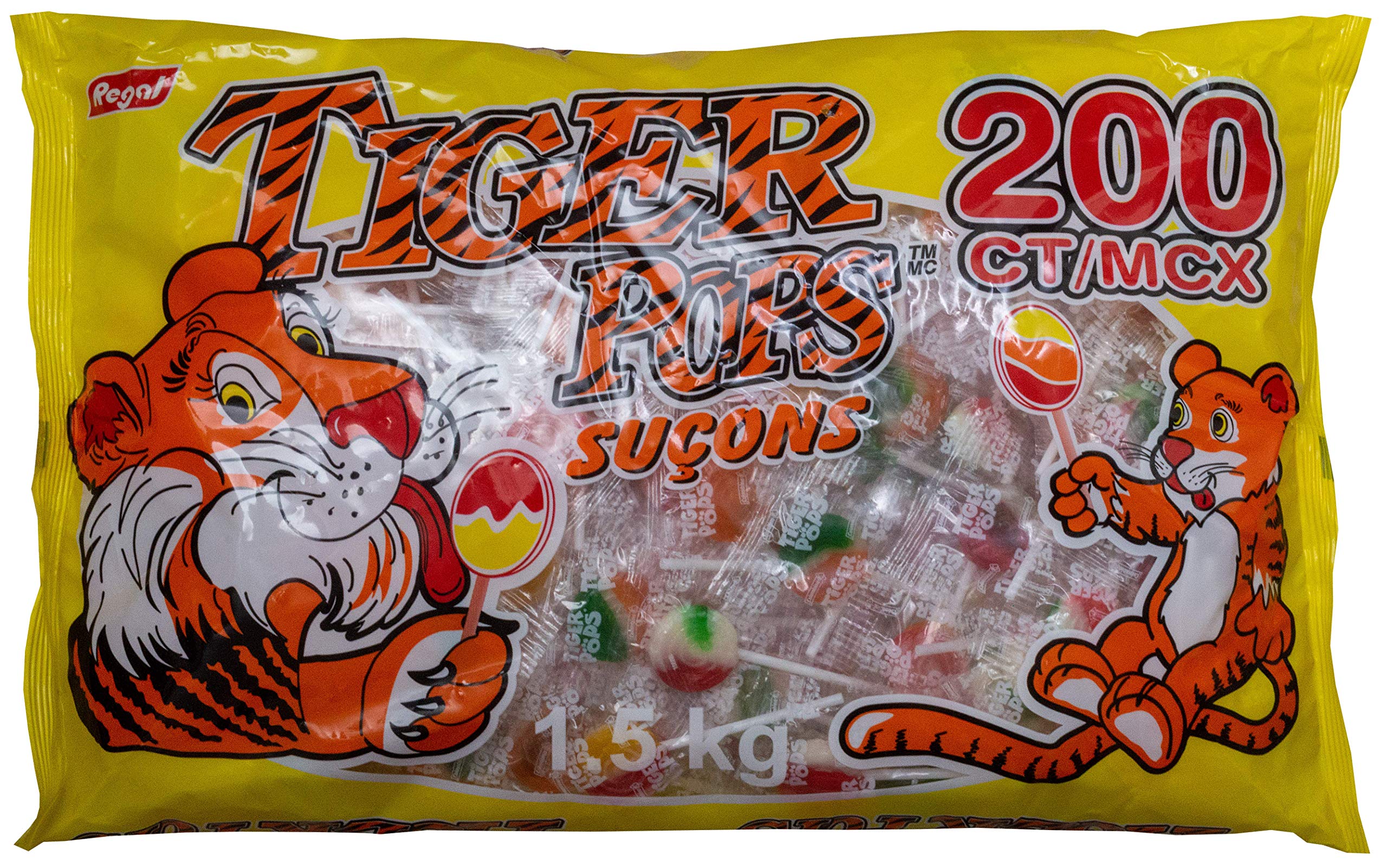 Regal Confections Tiger Pops, 1.5 Kilogram : Amazon.ca: Grocery ...