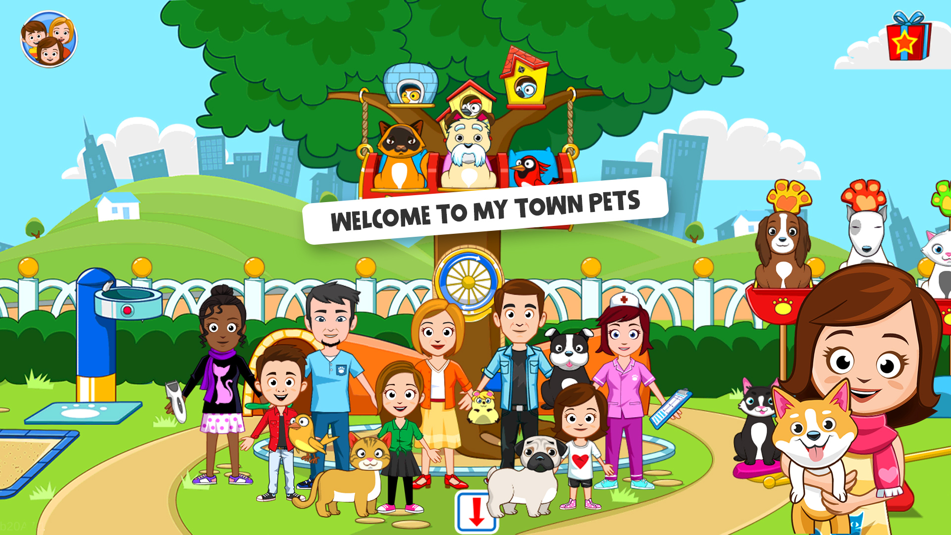 My Town : Pets, Animal game for kids - App on Amazon Appstore