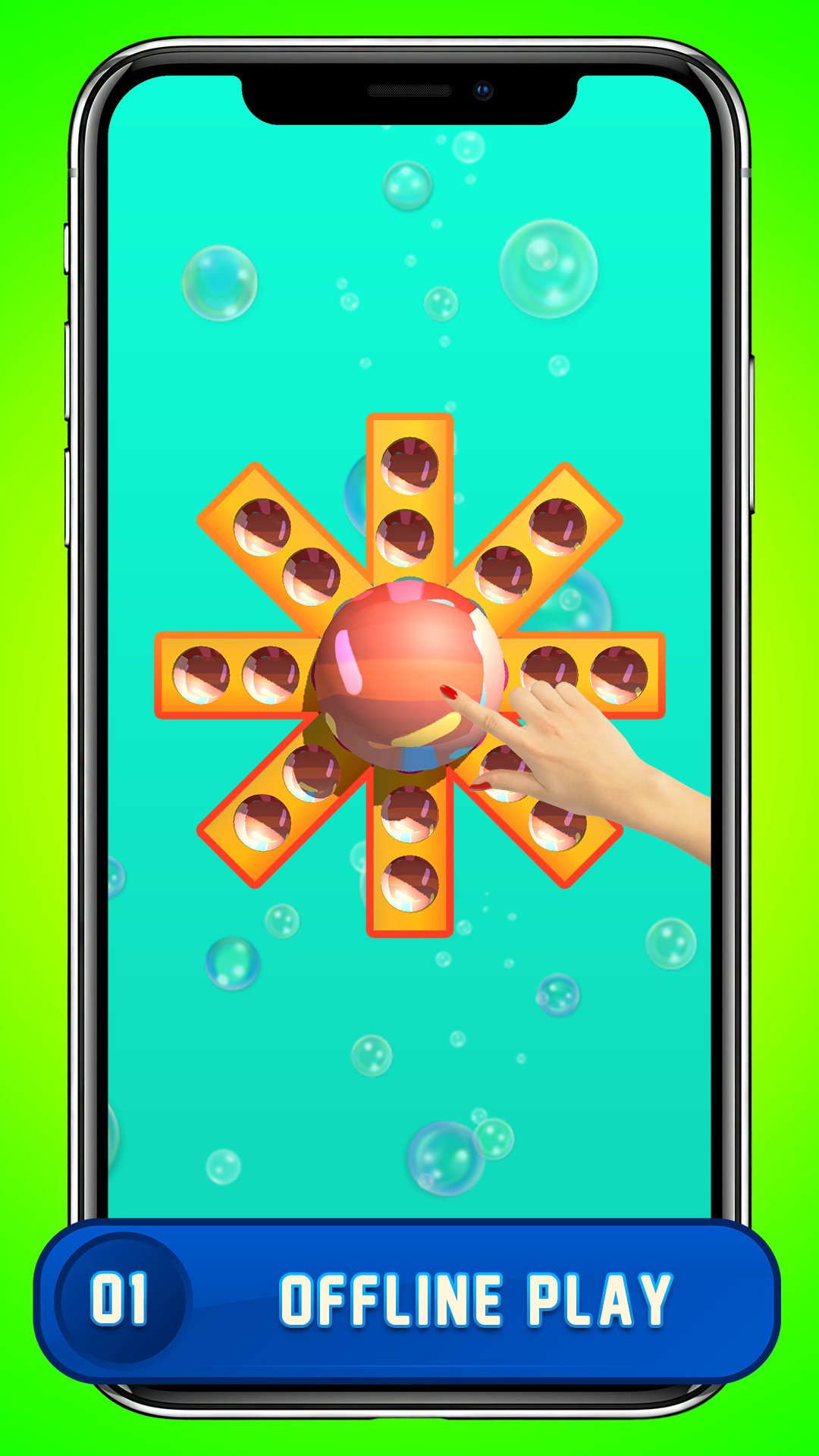 Press Pop Fidget 3D Bubble: Stress Relief Toy Simulator Game - App on ...