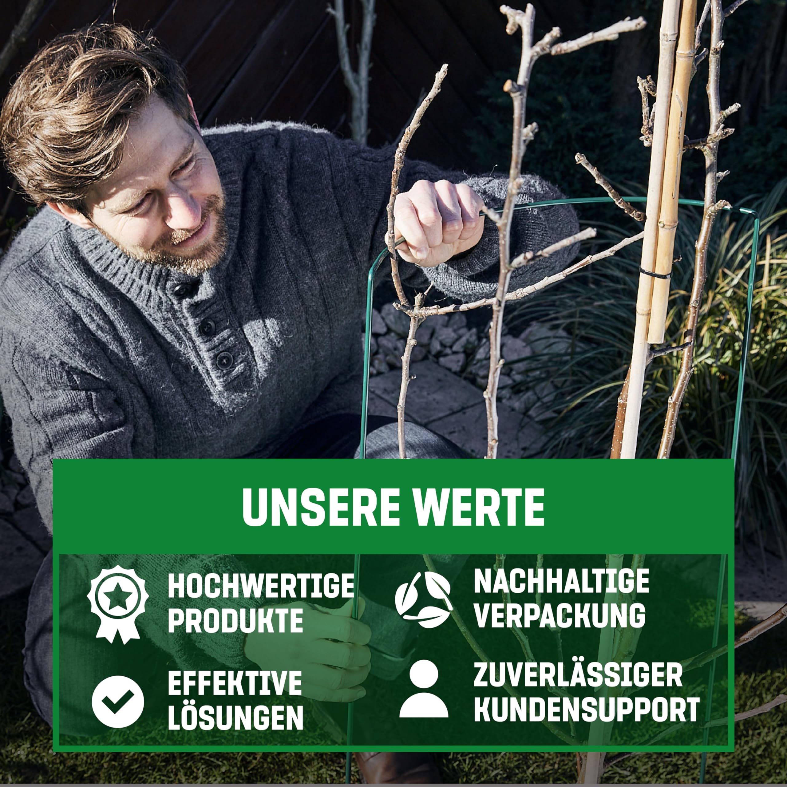 Plant Stand GardenGloss Shrub Supports (5 Pcs) - Semicircular 100cm X ...