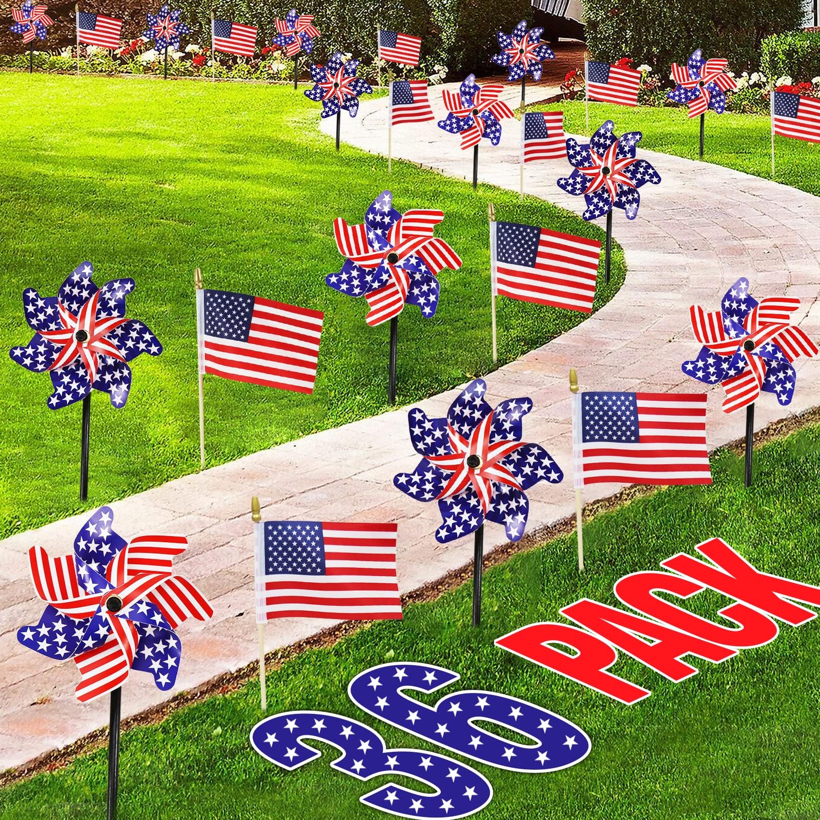 Amazon.com : 4th of July Decorations Outdoor - Memorial Day Decorations ...