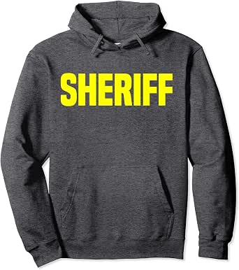 Amazon.com: Sheriff's Office Deputy Hoodie for LEO Off Duty Cops Law ...