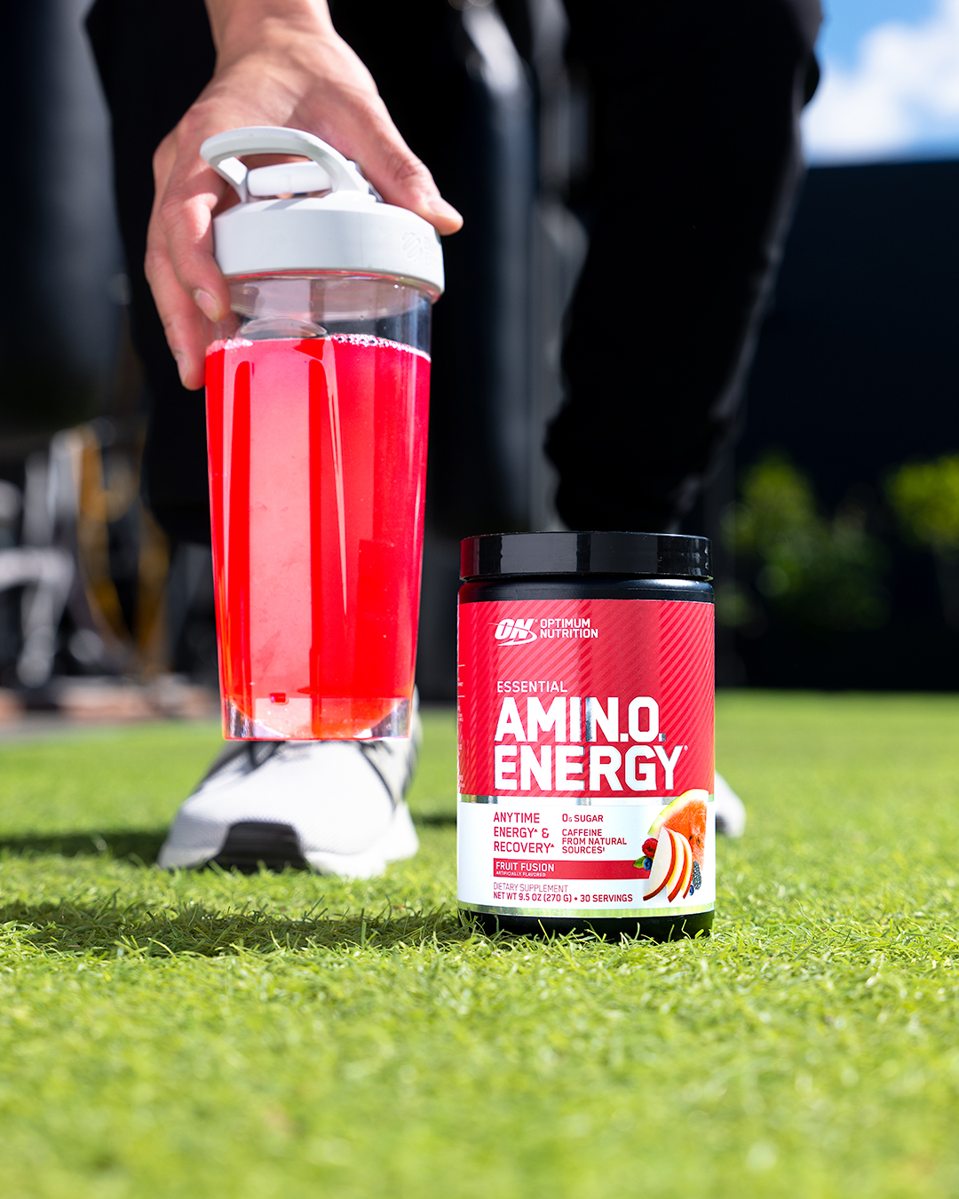 Watch ON Amino Energy Powder for anyime energy with BCAAs on Amazon Live