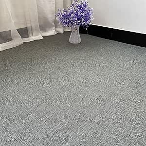 Amazon.com: 12x12 Inches/24x24 Inches Cotton and Linen Interlocking ...