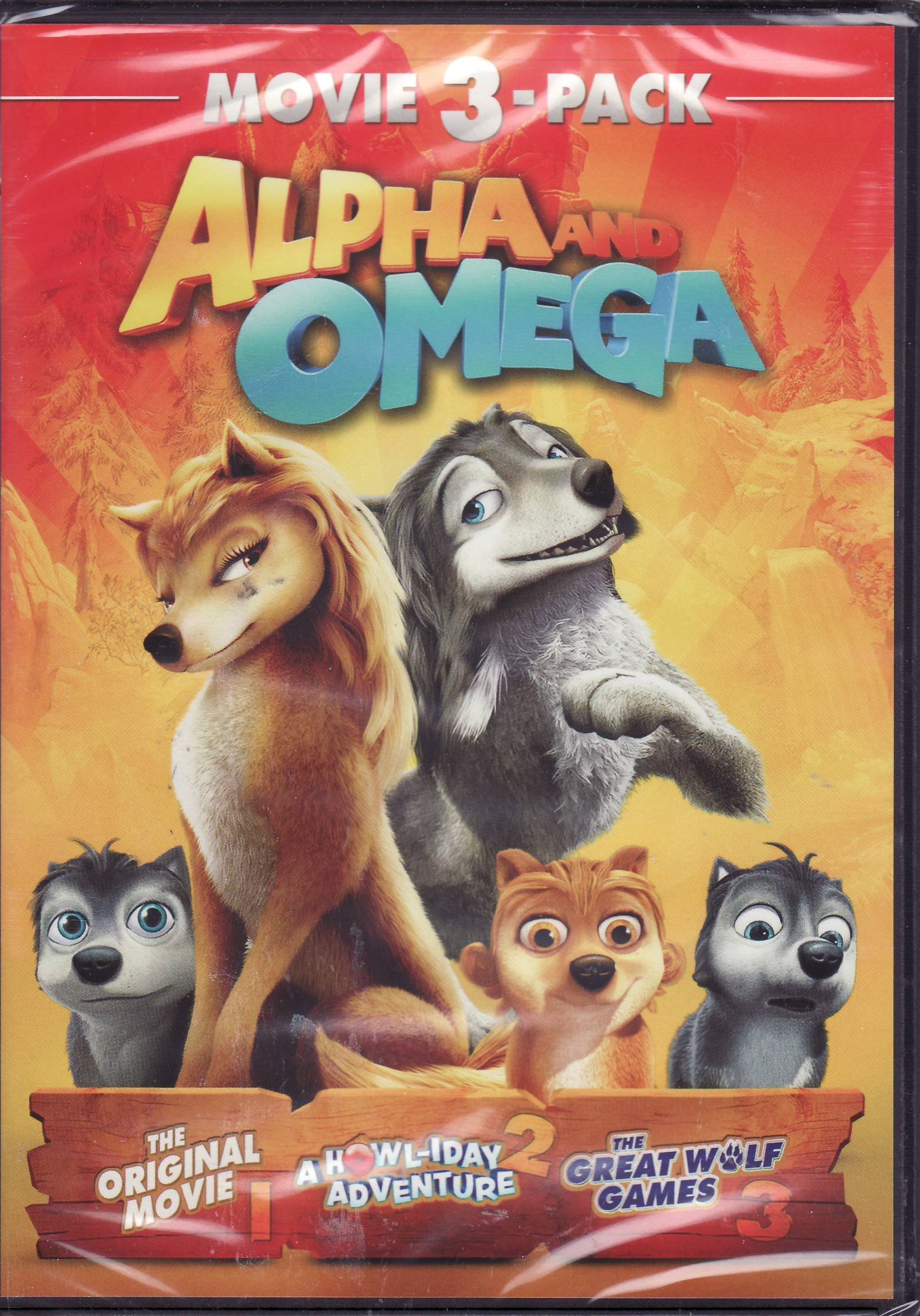 Amazon.com: Alpha and Omega Movie 3 Pack (1 The Original Movie / 2 A ...