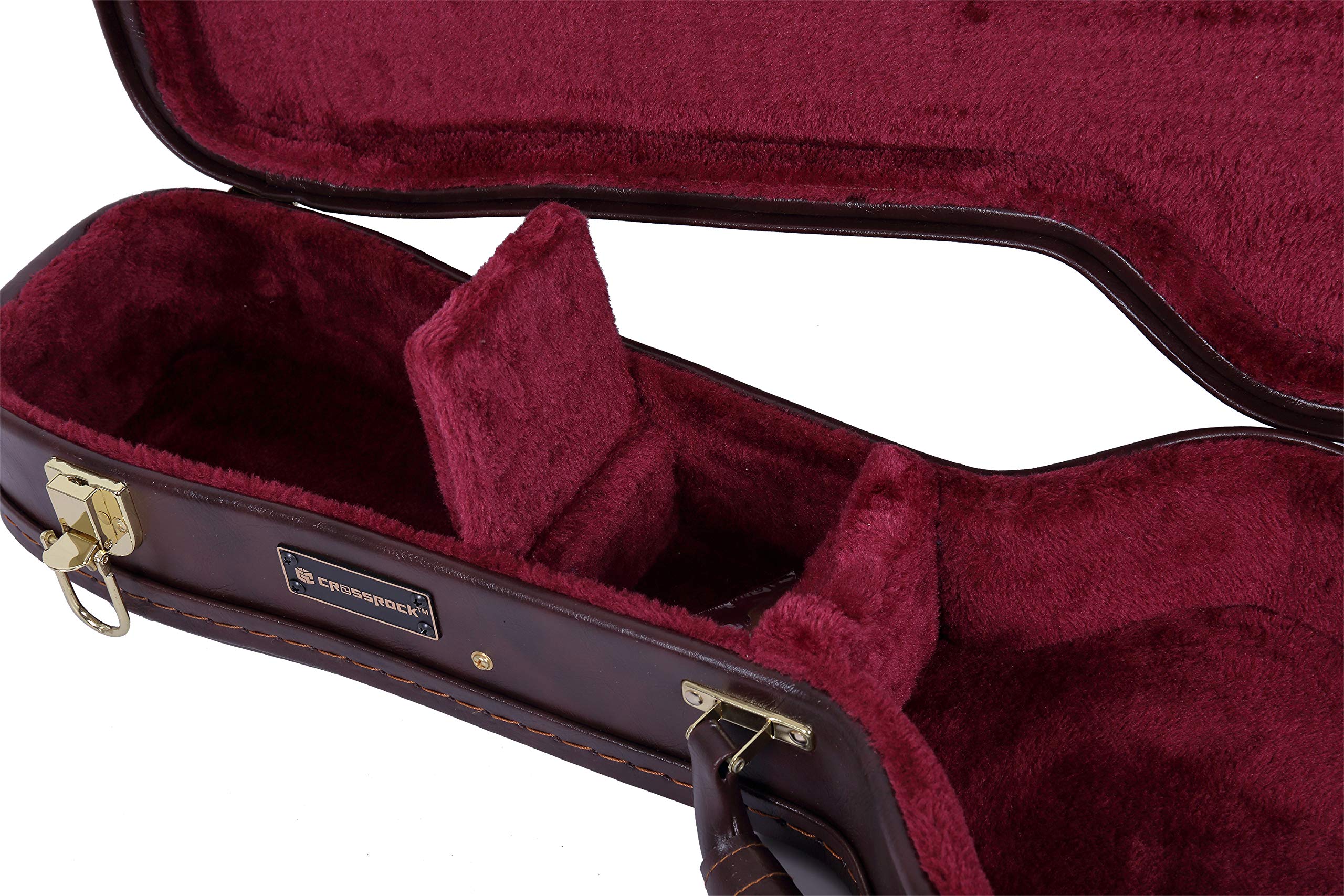 Snapklik.com : Crossrock Wooden Ukulele Case Fits 27in Tenor Ukulele ...