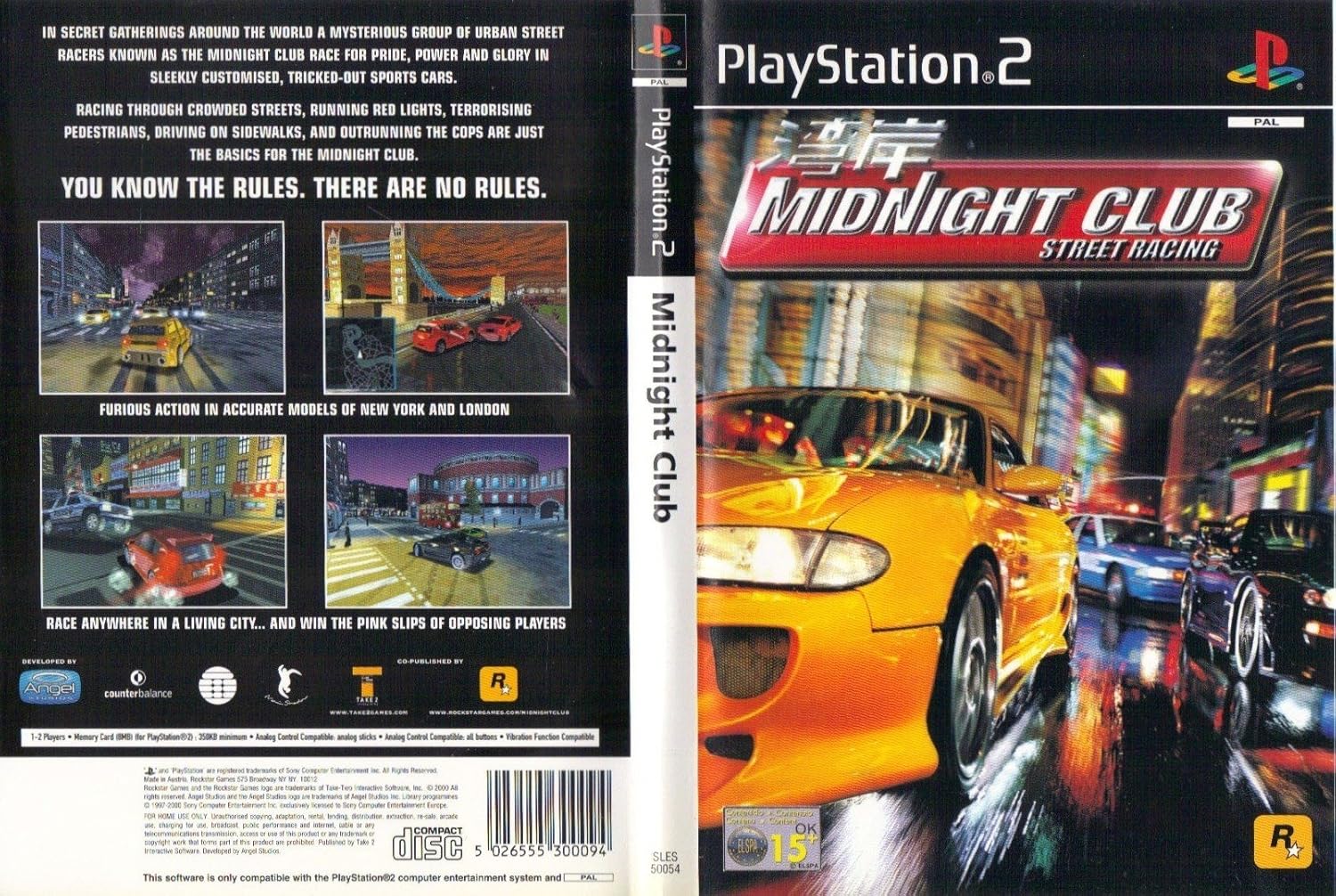 Midnight Club (PS2) : Sony Playstation 2: Amazon.co.uk: PC & Video Games