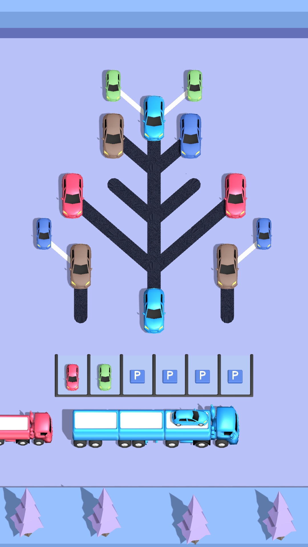 Parking Master 3D Traffic Jam Escape: Car Out Puzzle Triple Match Color ...