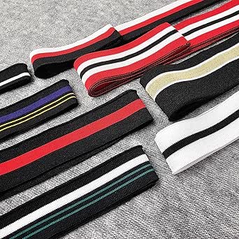 Amazon.com: Knit Rib Cuff & Neck Trim Stretch Striped Ribbing, Revamp ...