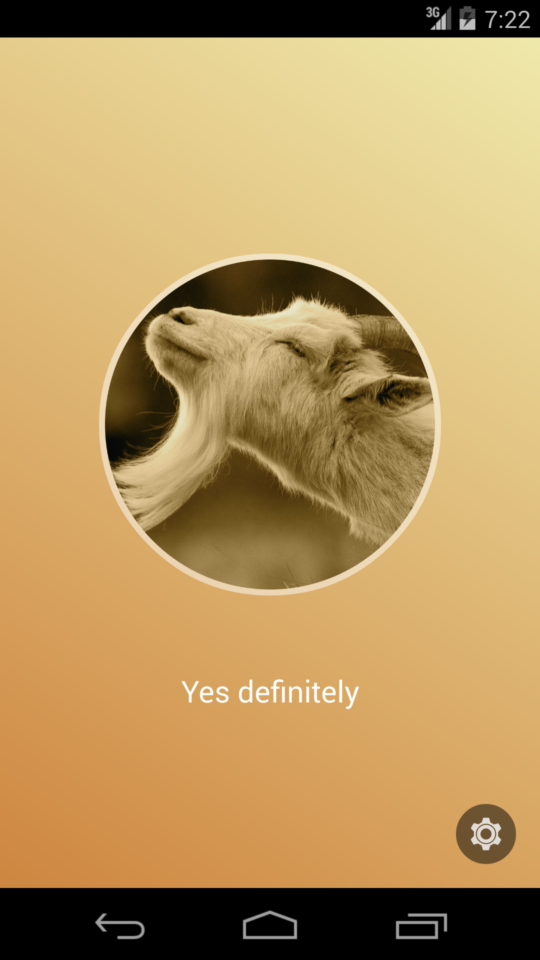 Magic goat ball - App on Amazon Appstore