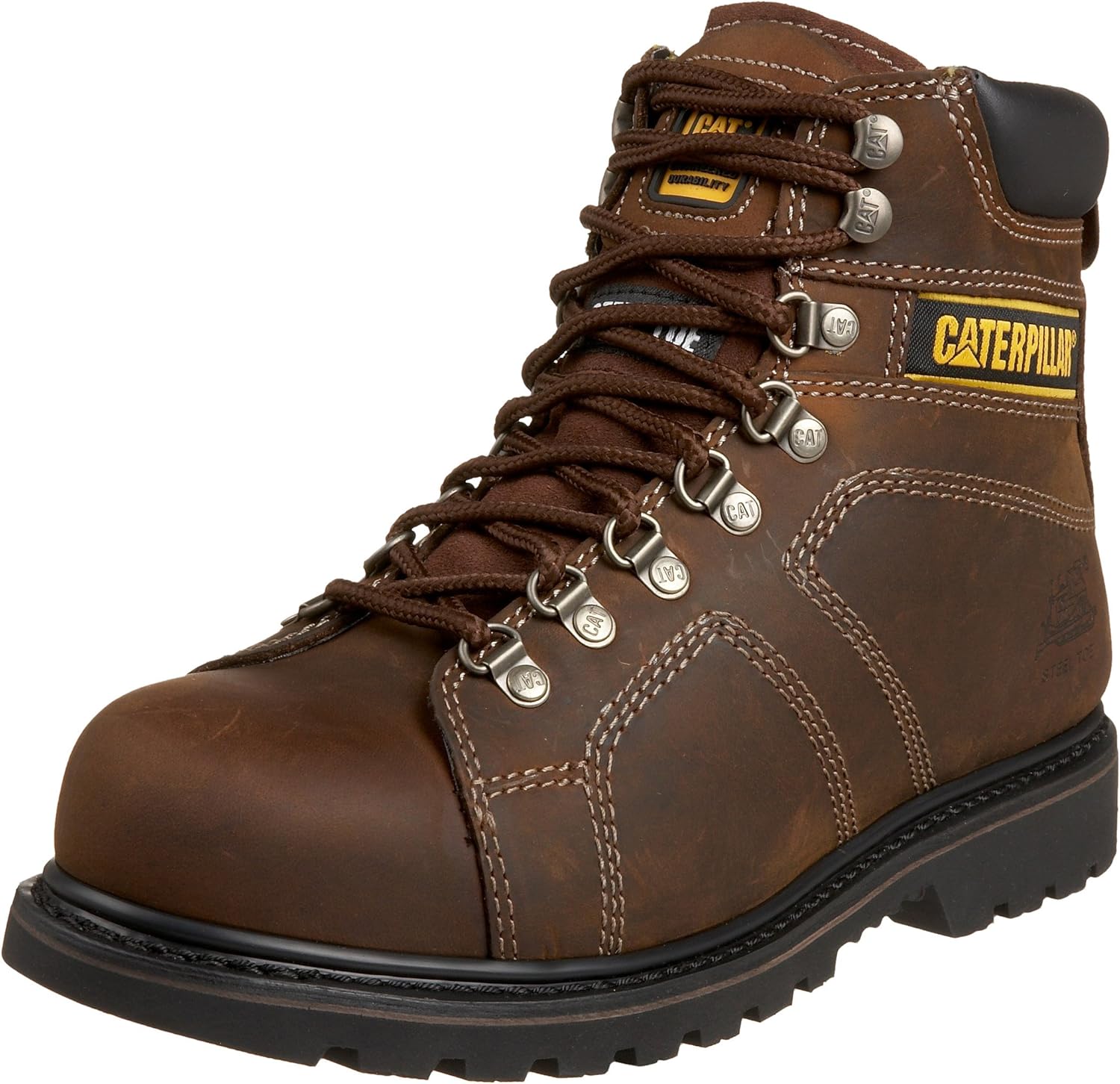 Amazon.com: Cat Footwear Men's Silverton Steel Toe Boot : Clothing ...