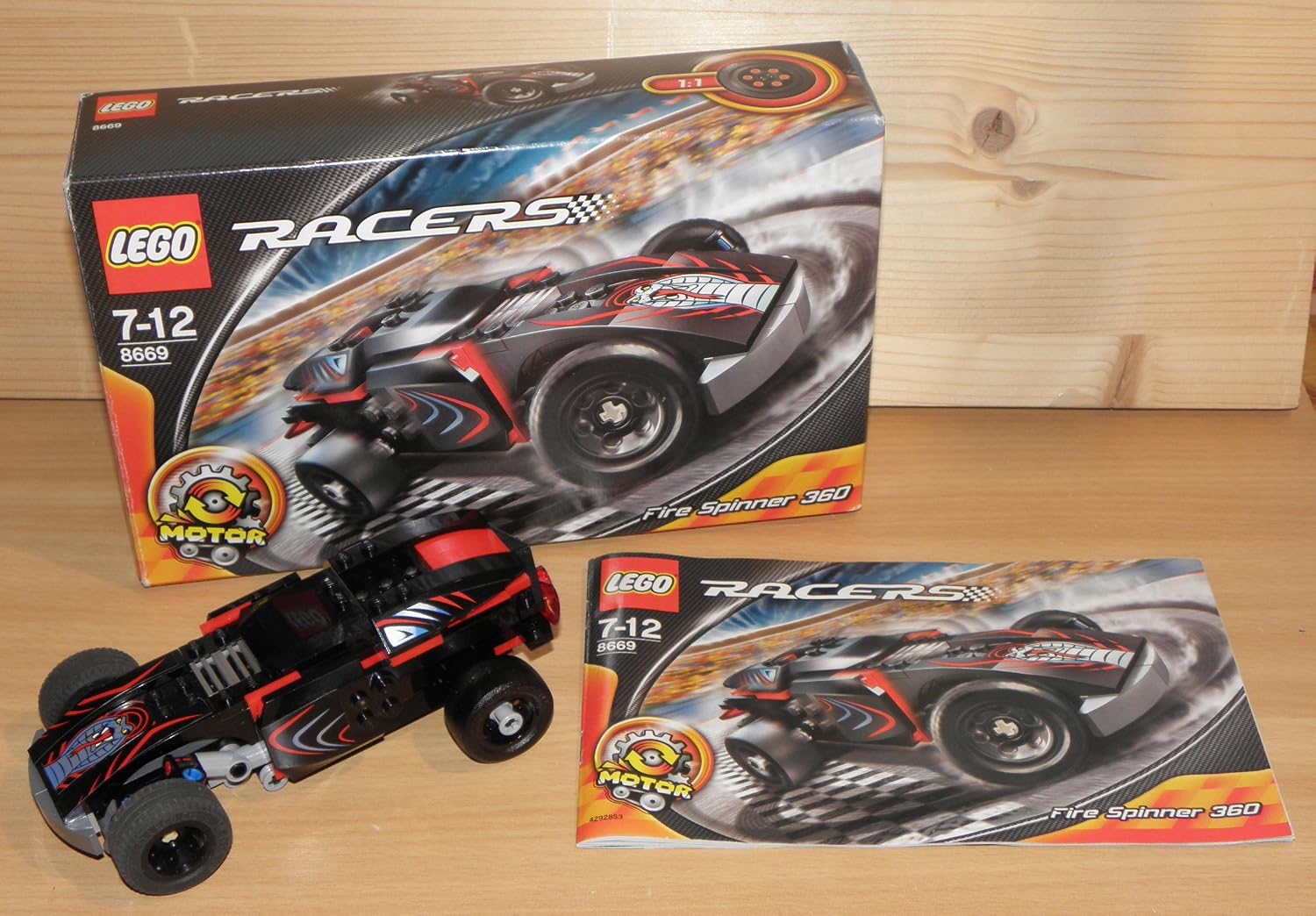 LEGO Racers 8669: Fire Spinner 360 : Amazon.co.uk: Toys & Games