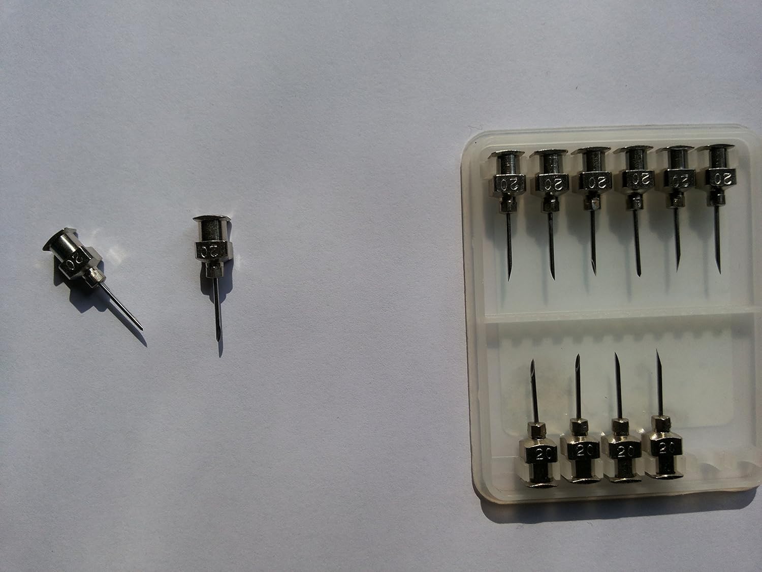 Amazon.com: Birds' Park Fish Vaccination Needle Reusable 20G X 6mm ...