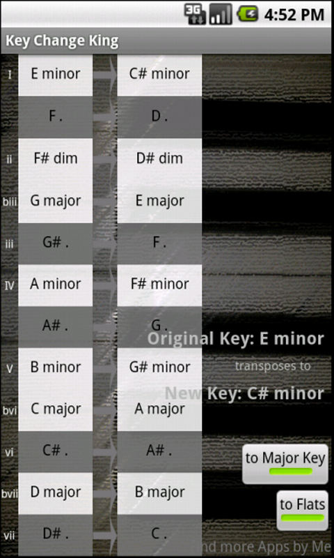 Key Change King Music Transposer - App on Amazon Appstore