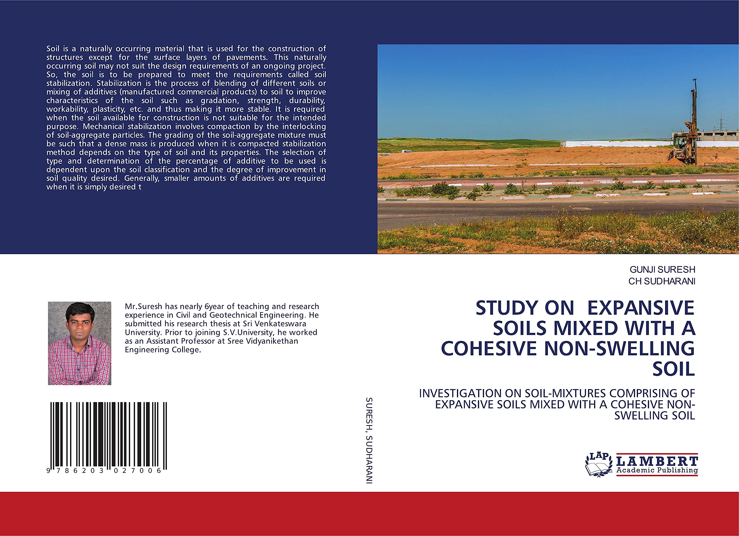 STUDY ON EXPANSIVE SOILS MIXED WITH A COHESIVE NON-SWELLING SOIL ...