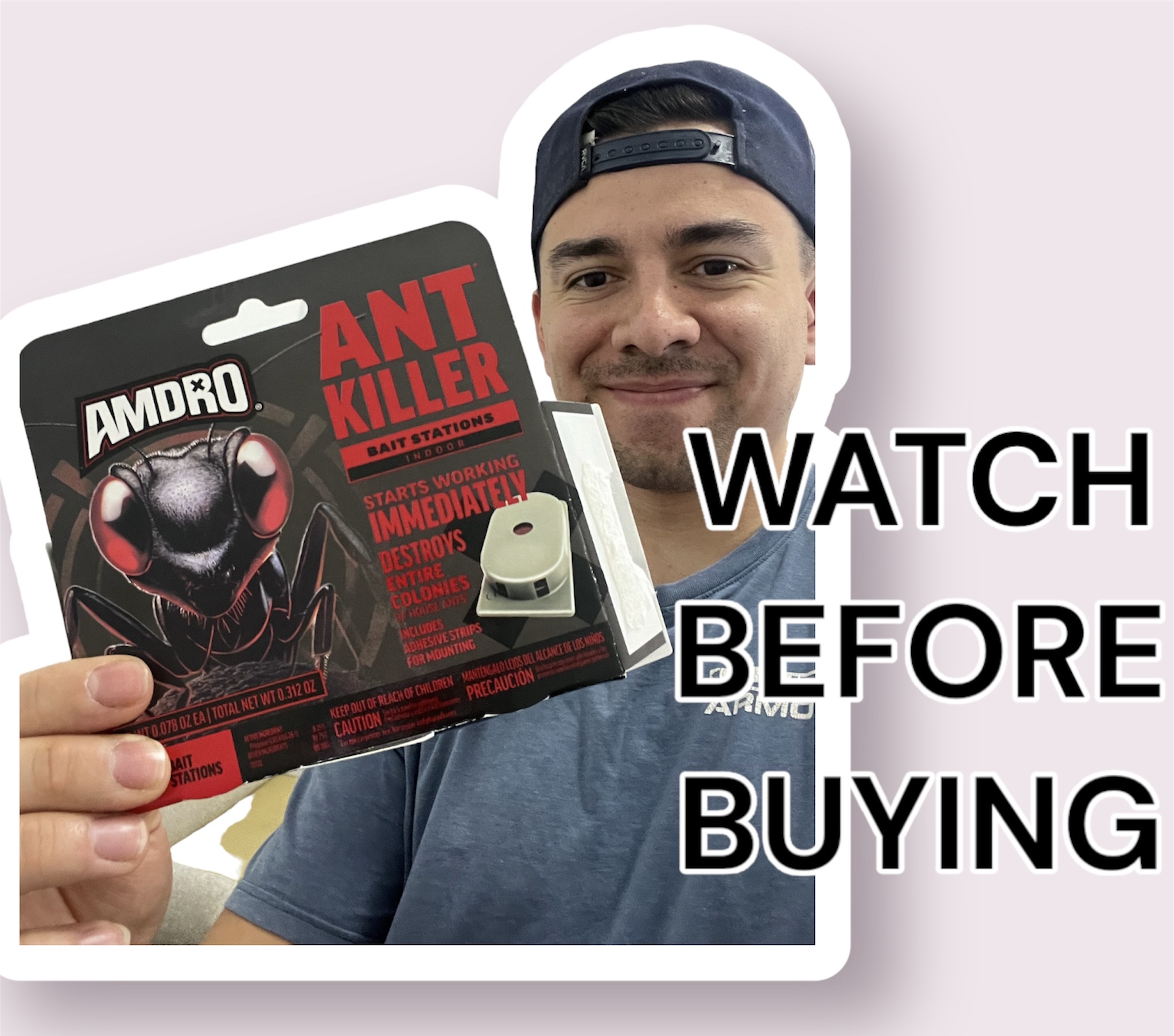 Watch Honest Review - Amdro Ant Bait Traps LIVE DEMO on Amazon Live