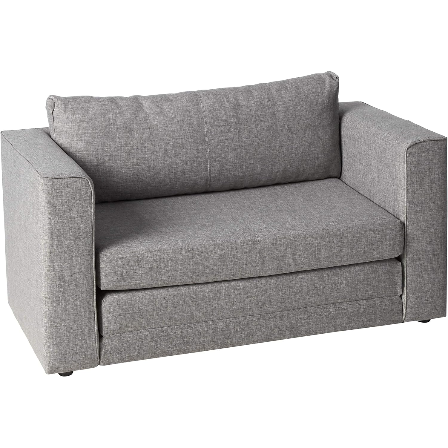 Amazon.com: Gold Sparrow Corona Convertible Loveseat Sleeper, Ash ...