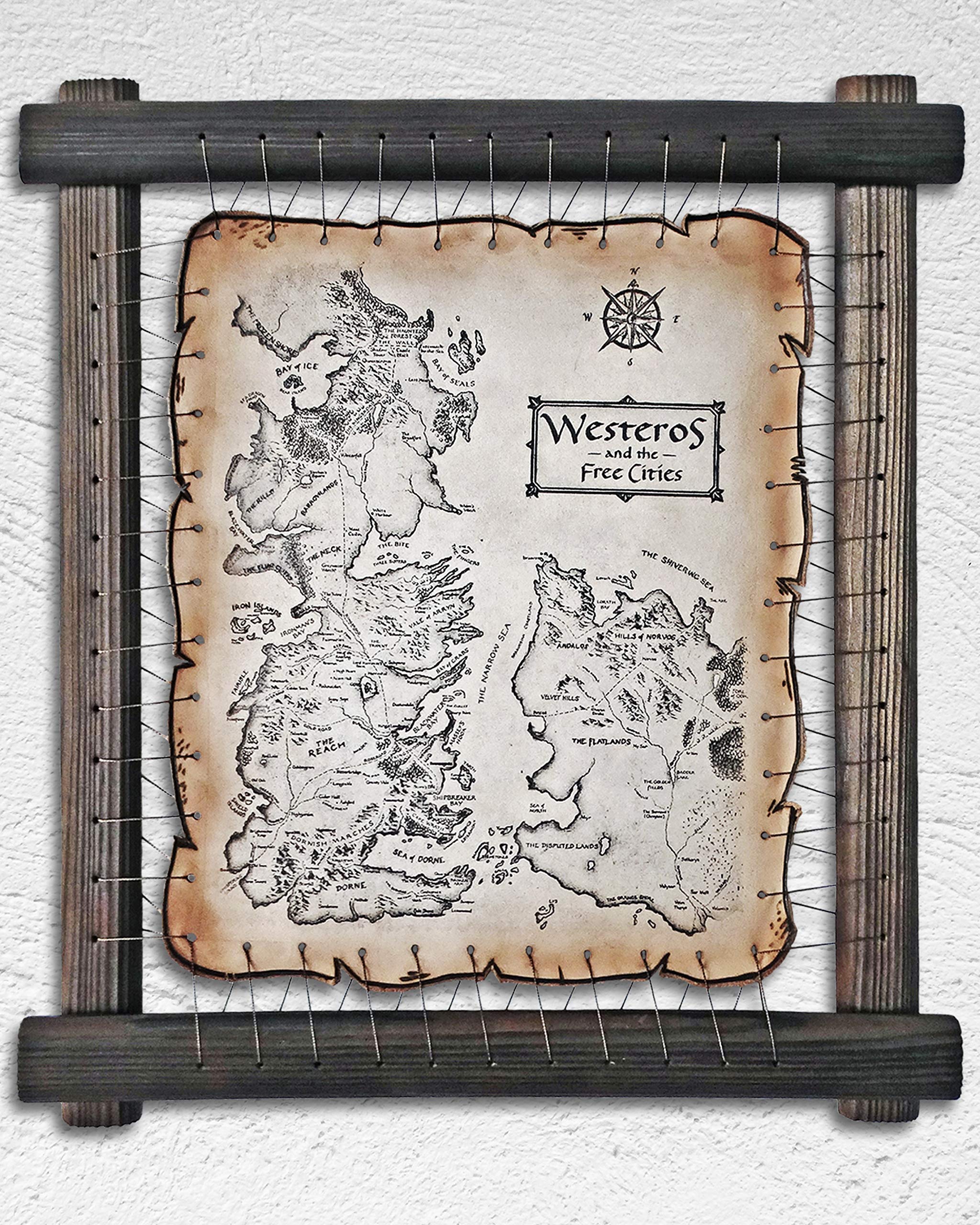 Westeros Map From Game Of Thrones Map Of Westeros Essos | Desertcart Guam