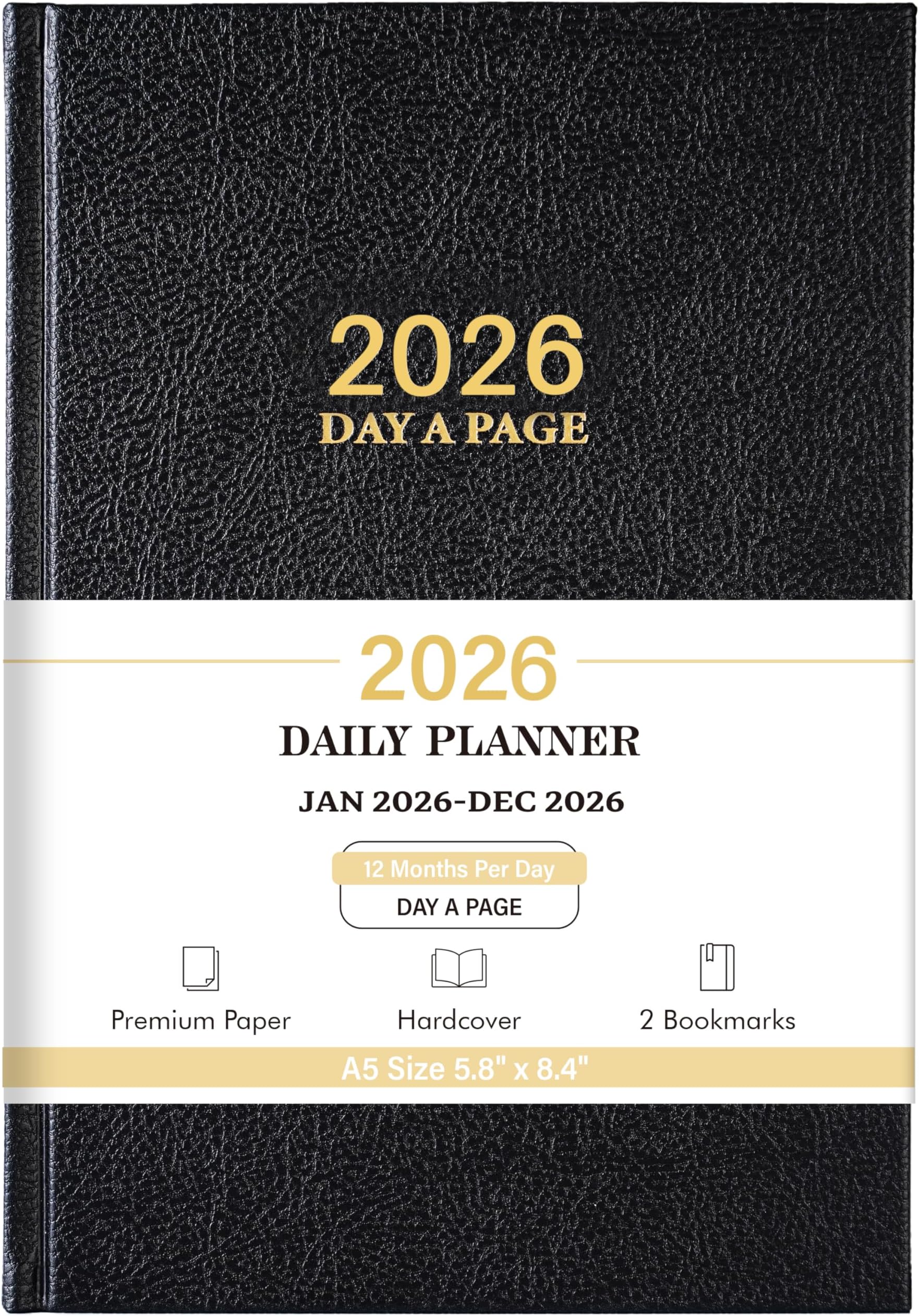 Amazon.com : 2026 Daily Planner - Daily Planner One Page Per Day ...