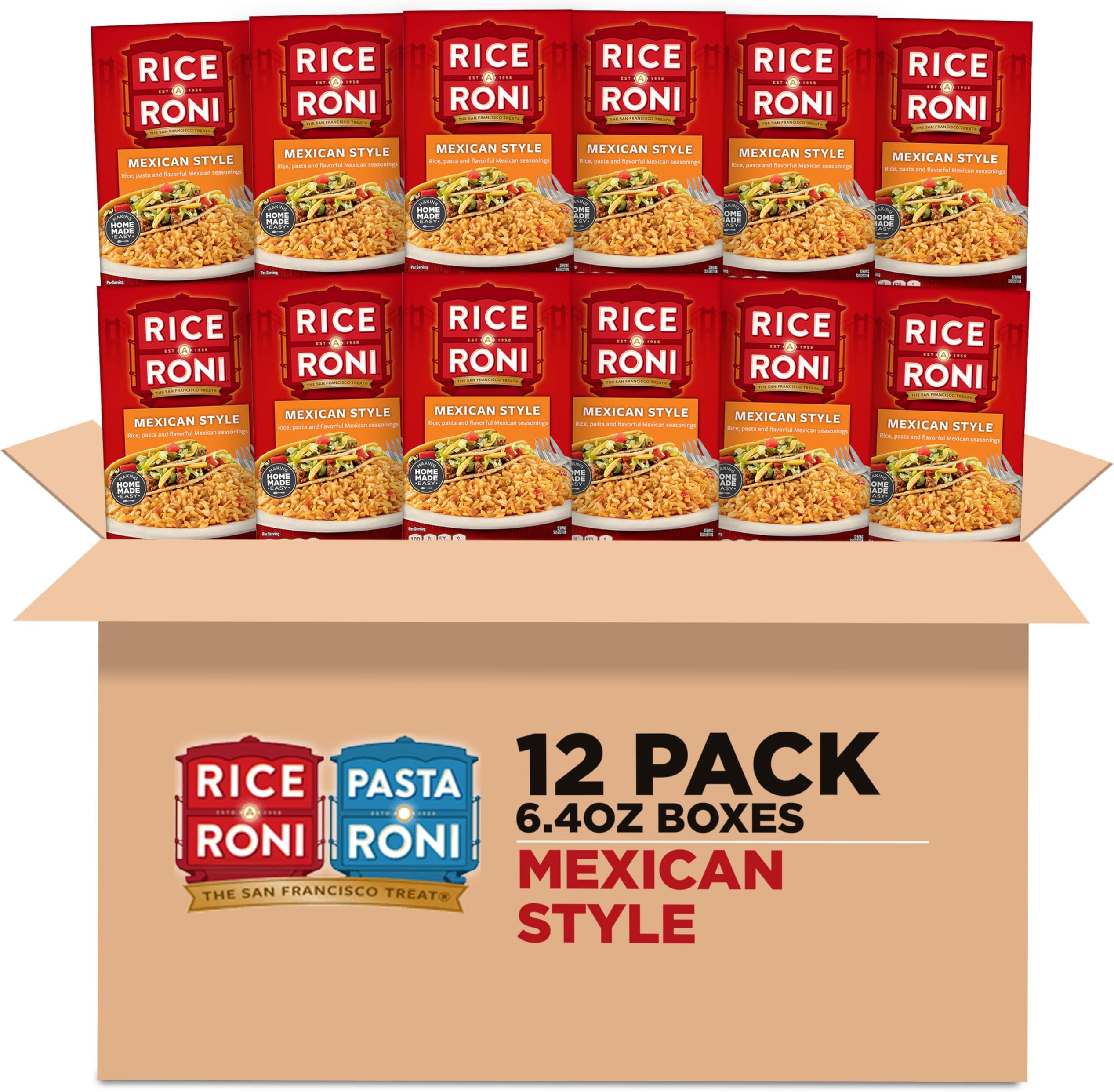 Amazon.com : BEN'S ORIGINAL Flavored Long Grain Rice & Wild Rice, Boxed ...
