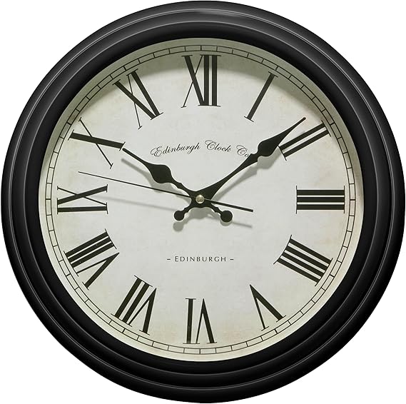 Premier Housewares Wall Clocks Clocks For Kitchen Living Room Office ...