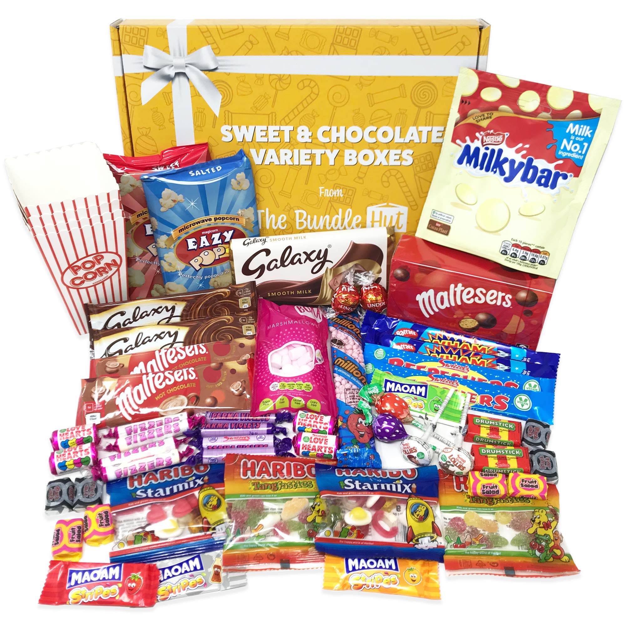 Movie Night Hamper Box from The Bundle Hut: Includes 50+ Items, Perfect ...