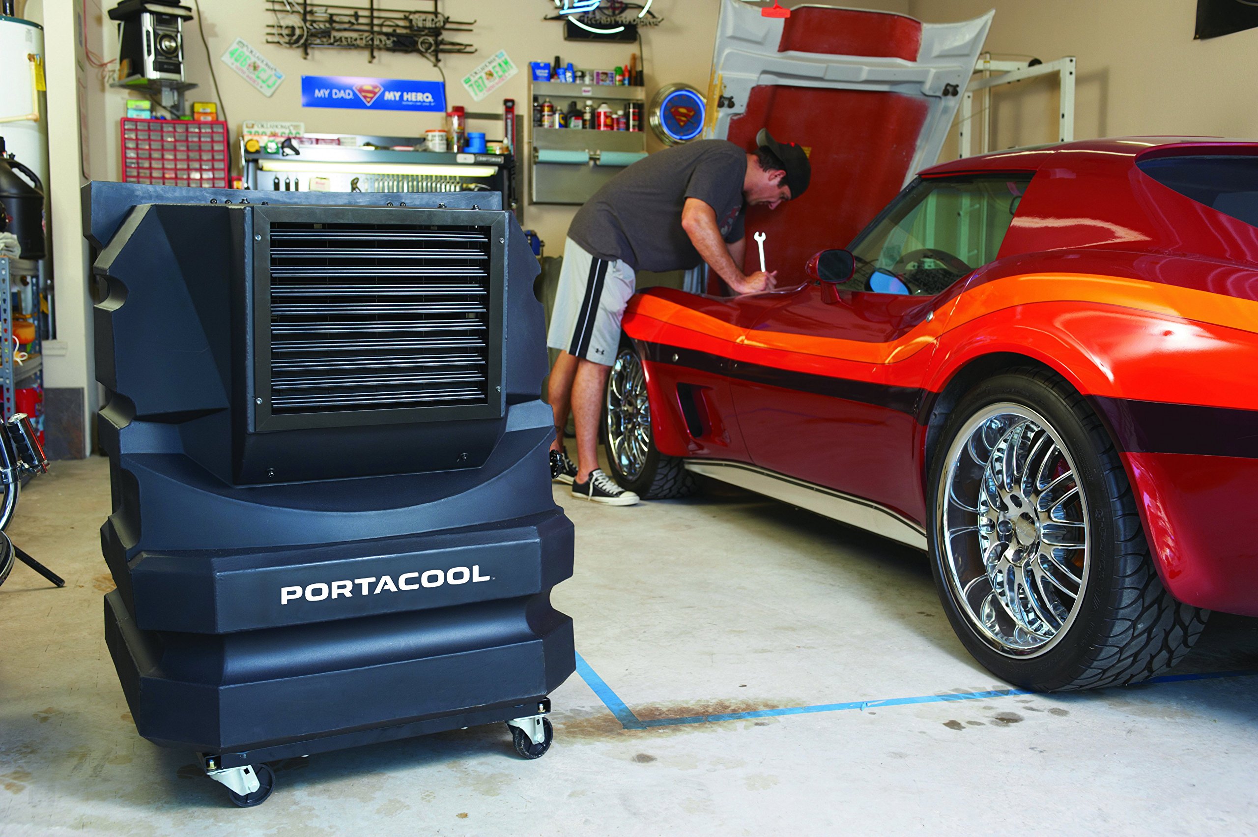 Buy Portacool PAC2KCYC01 Cyclone 3000 Portable Evaporative Cooler with ...