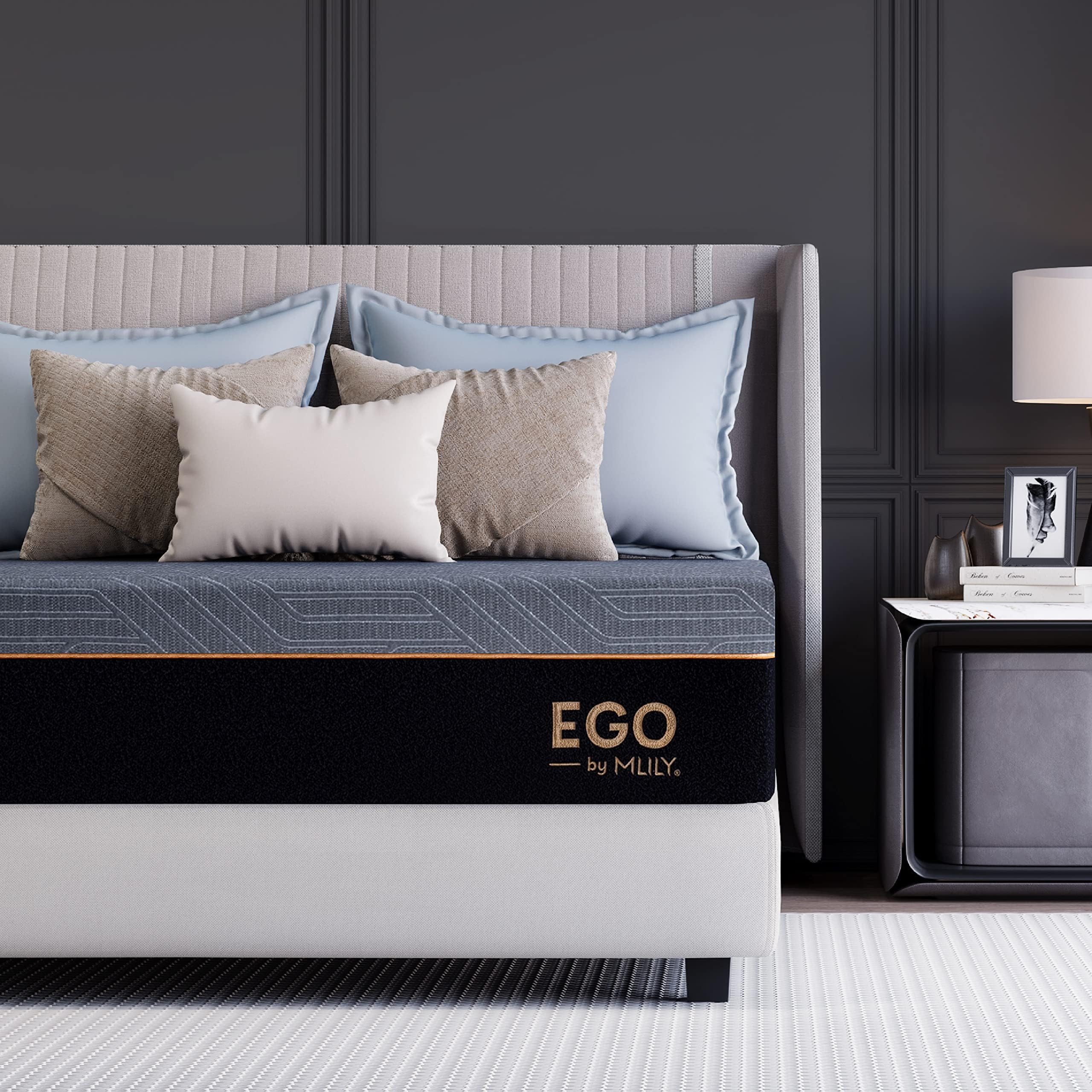 Amazon.com: MLILY EGO Copper Queen Memory Foam Mattress 12 Inch, Copper ...