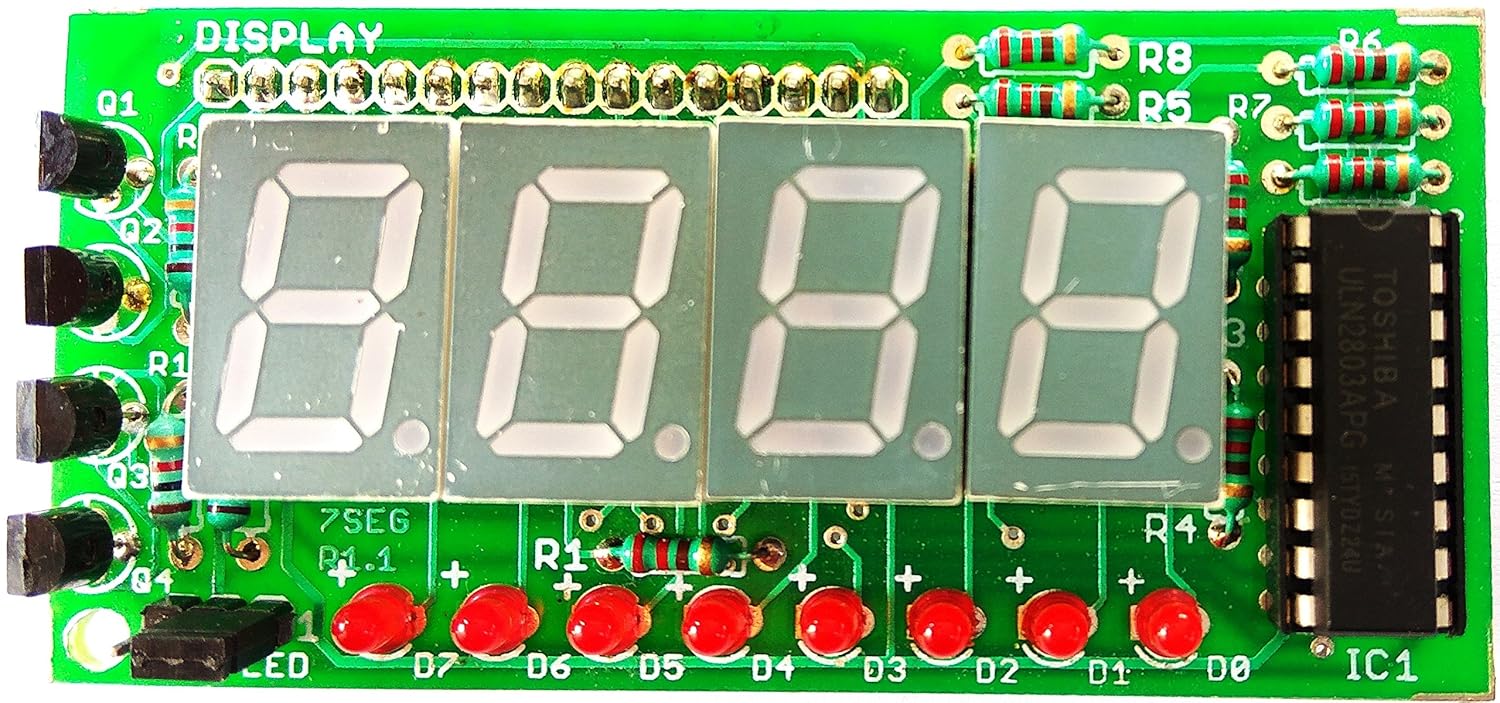 Teknowtasc Seven segment & LED array board with on board ULN2803 led ...