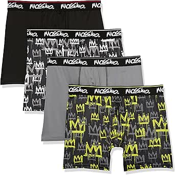 Mossimo 4-Pack Cotton Stretch Boxers Briefs for Men - Breathable ...