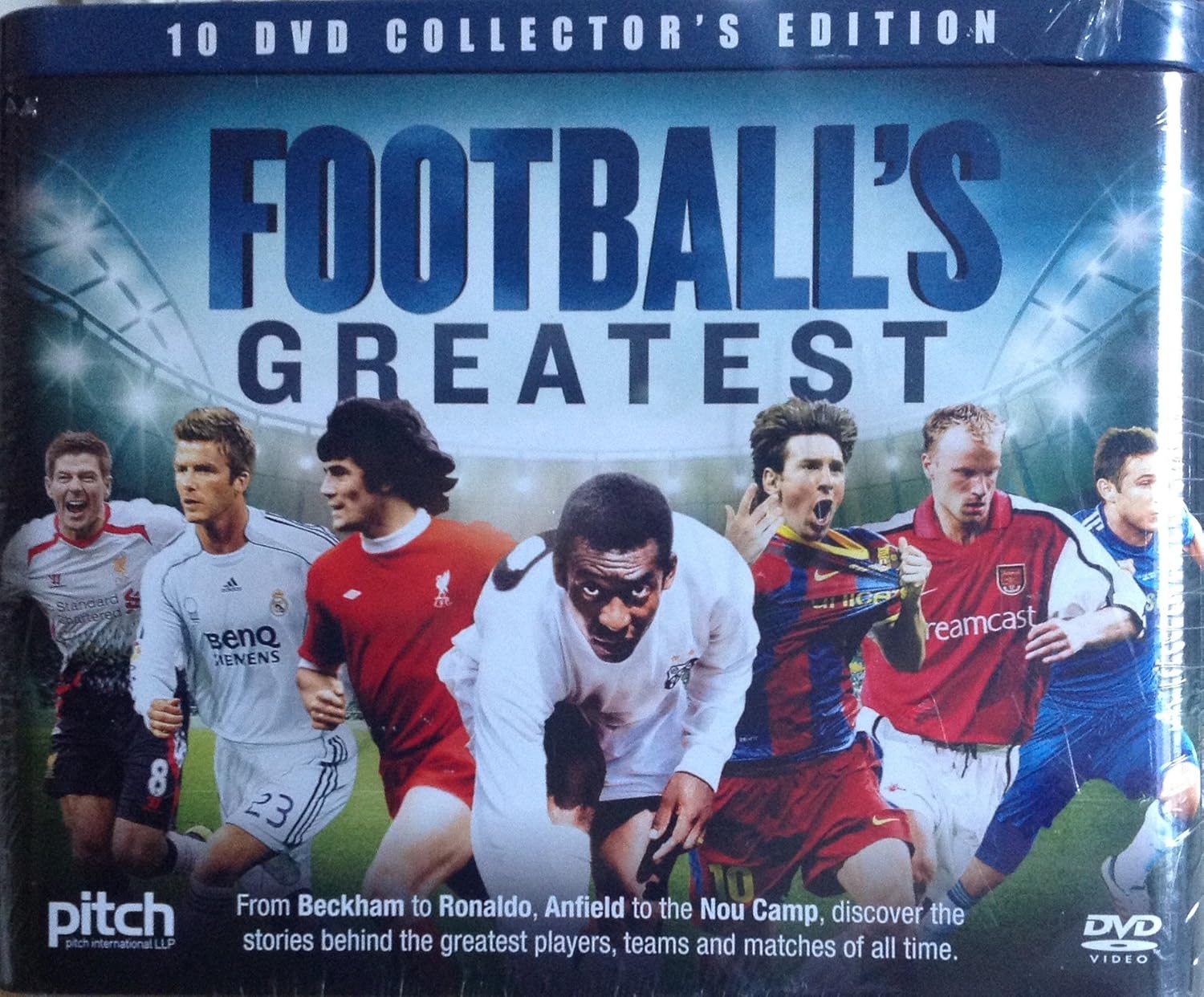 Football's Greatest 10 DVD Collector's Edition Tin: Amazon.co.uk: DVD ...