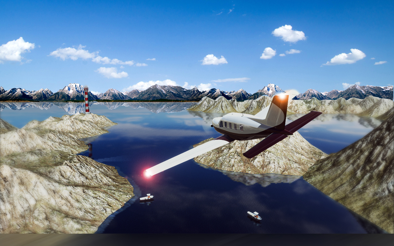 Real City Airplane Flying Pilot 3D Flight Simulator 2018 Free:Amazon.co ...