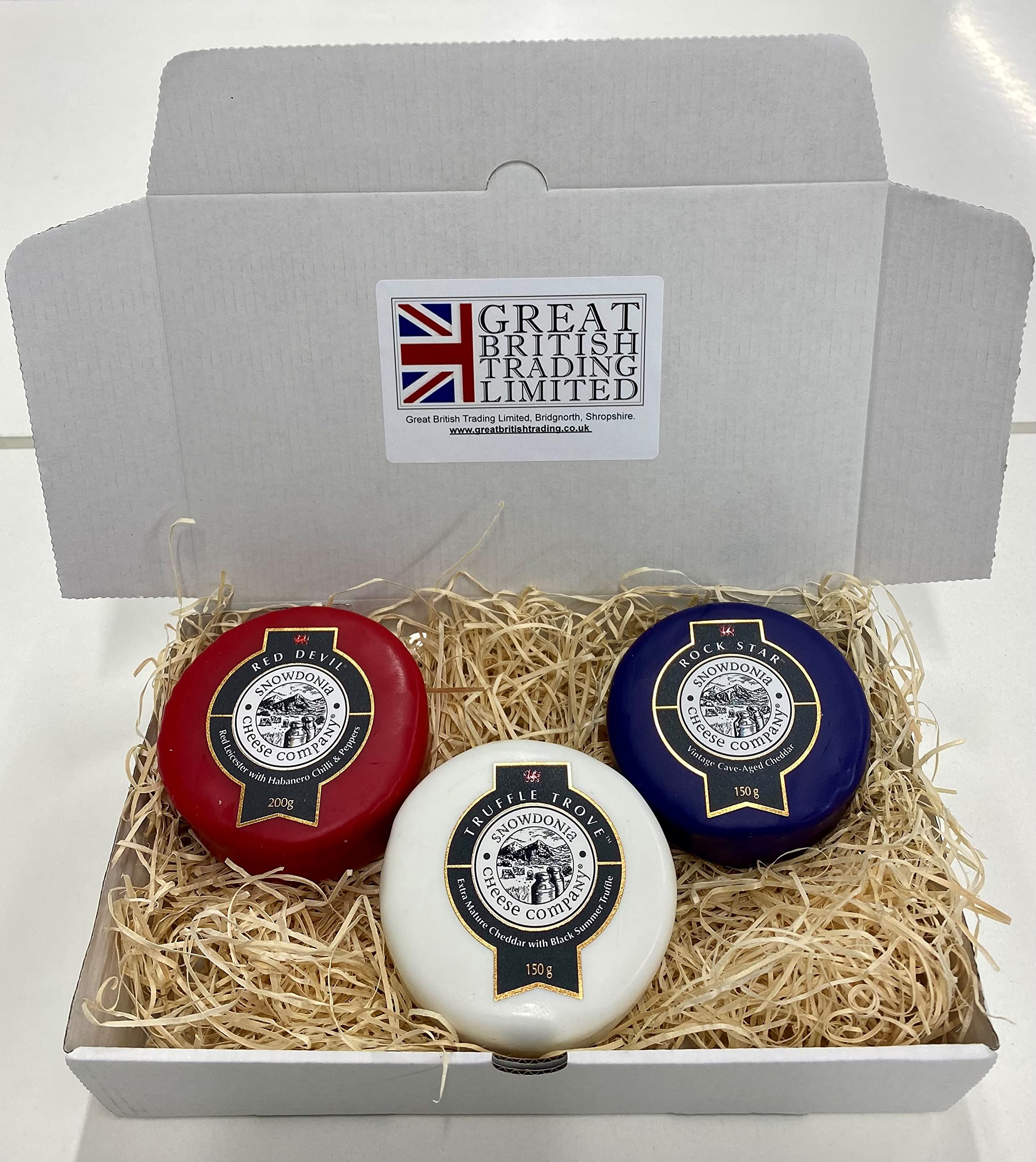 Christmas Hamper Basket Snowdonia Cheese Coronation Regal Hamper Red ...