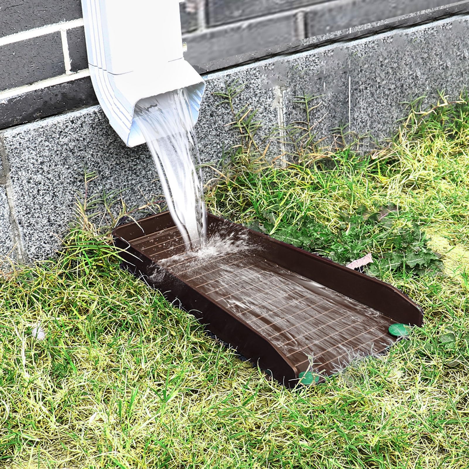 Rain Gutter Downspout Diverter