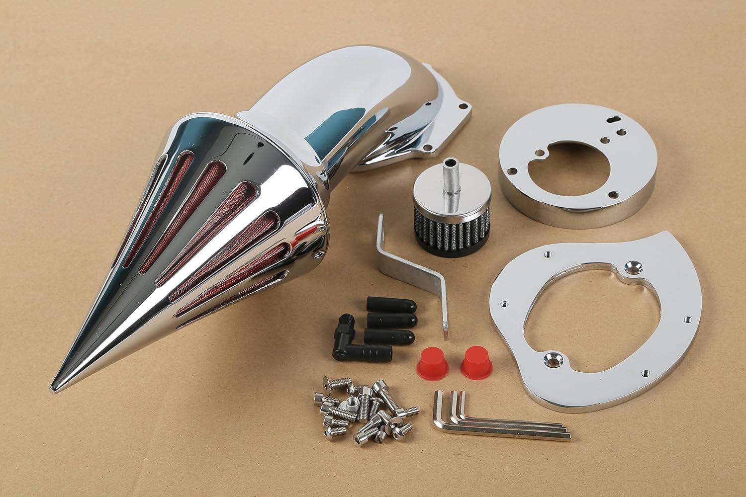 Amazon.com: Green-L Motorcycle Spike Air Cleaner Intake Filter Fit for ...