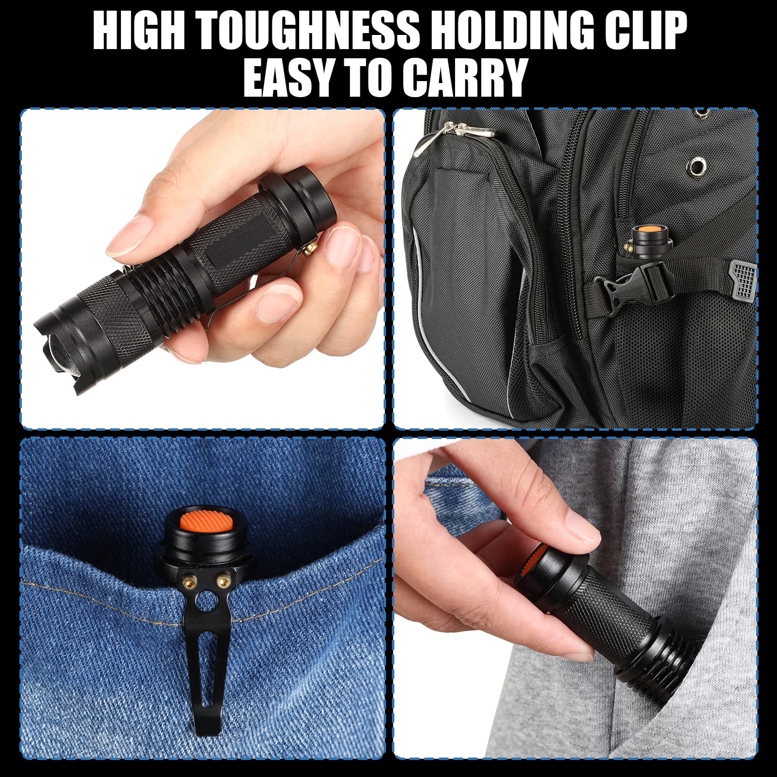 Totes Mini Led Flashlights 24pcs Mini Camping Flashlight Keychain LED