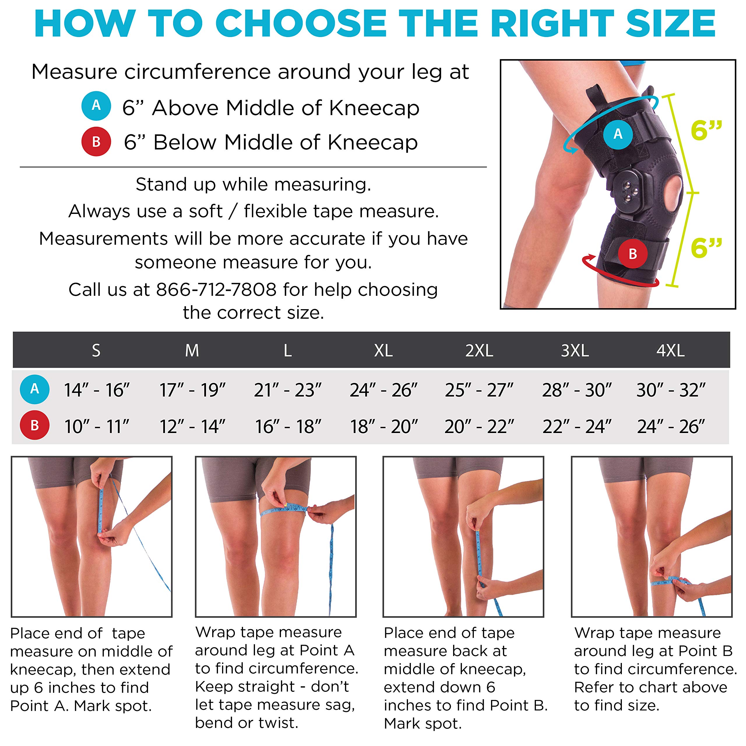 Buy BraceAbility Torn Meniscus ROM Knee Brace | Hinged Post Surgery ...