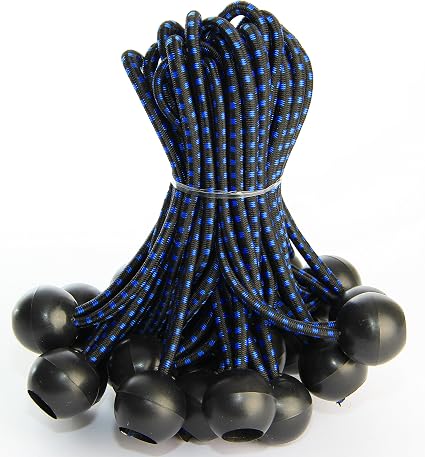 Amazon.com: eHomeA2Z Bungee Balls Heavy Duty 25 Pack Weather Resistant ...