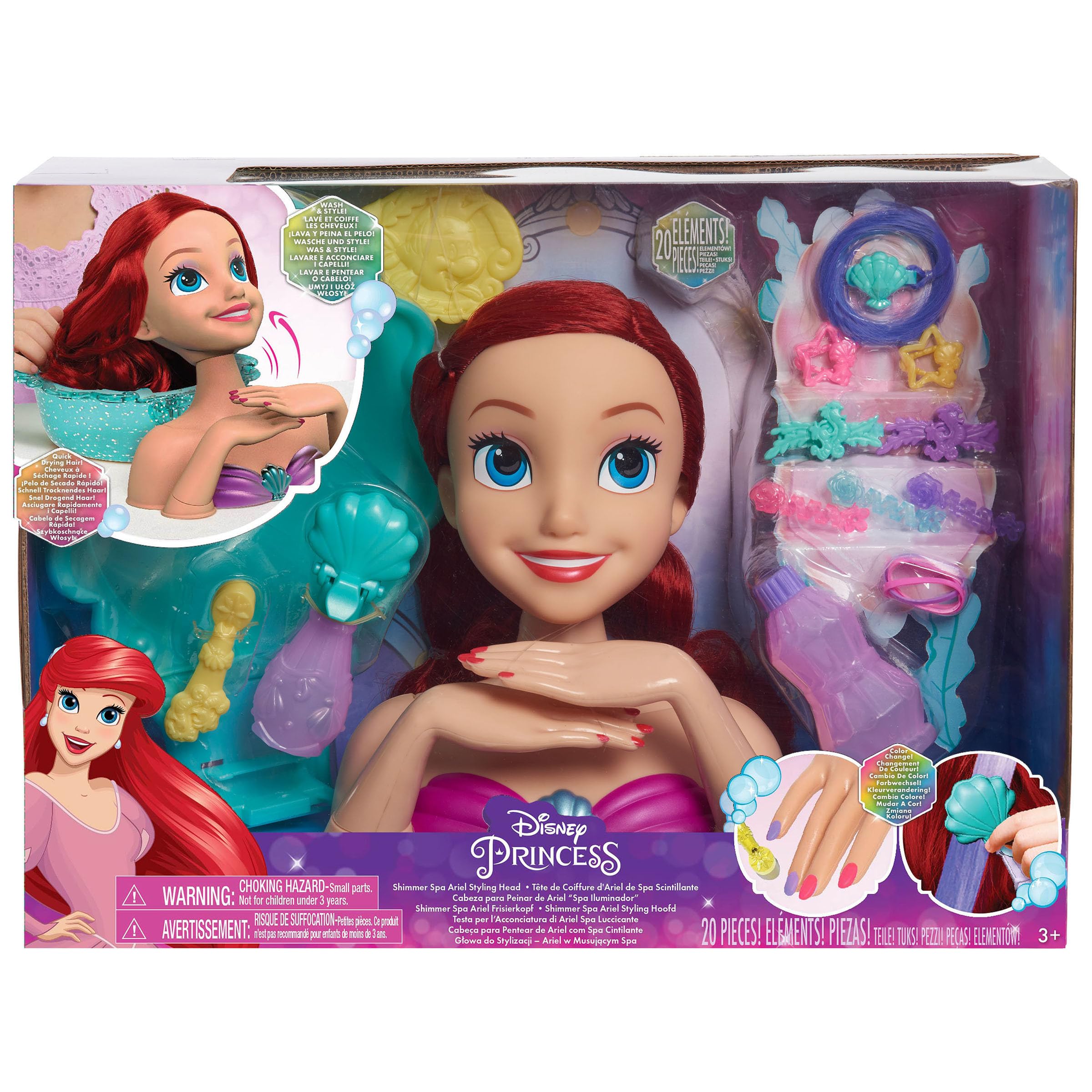 Princess Ariel Hair