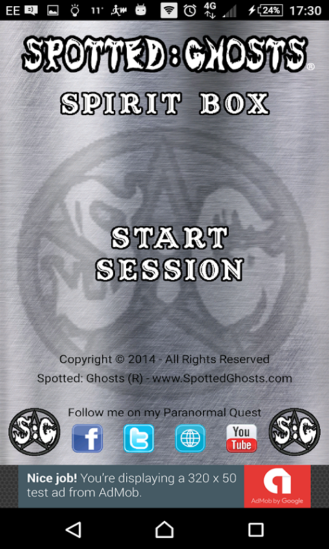 SG1 Spirit Box - Spotted: Ghosts - App on Amazon Appstore