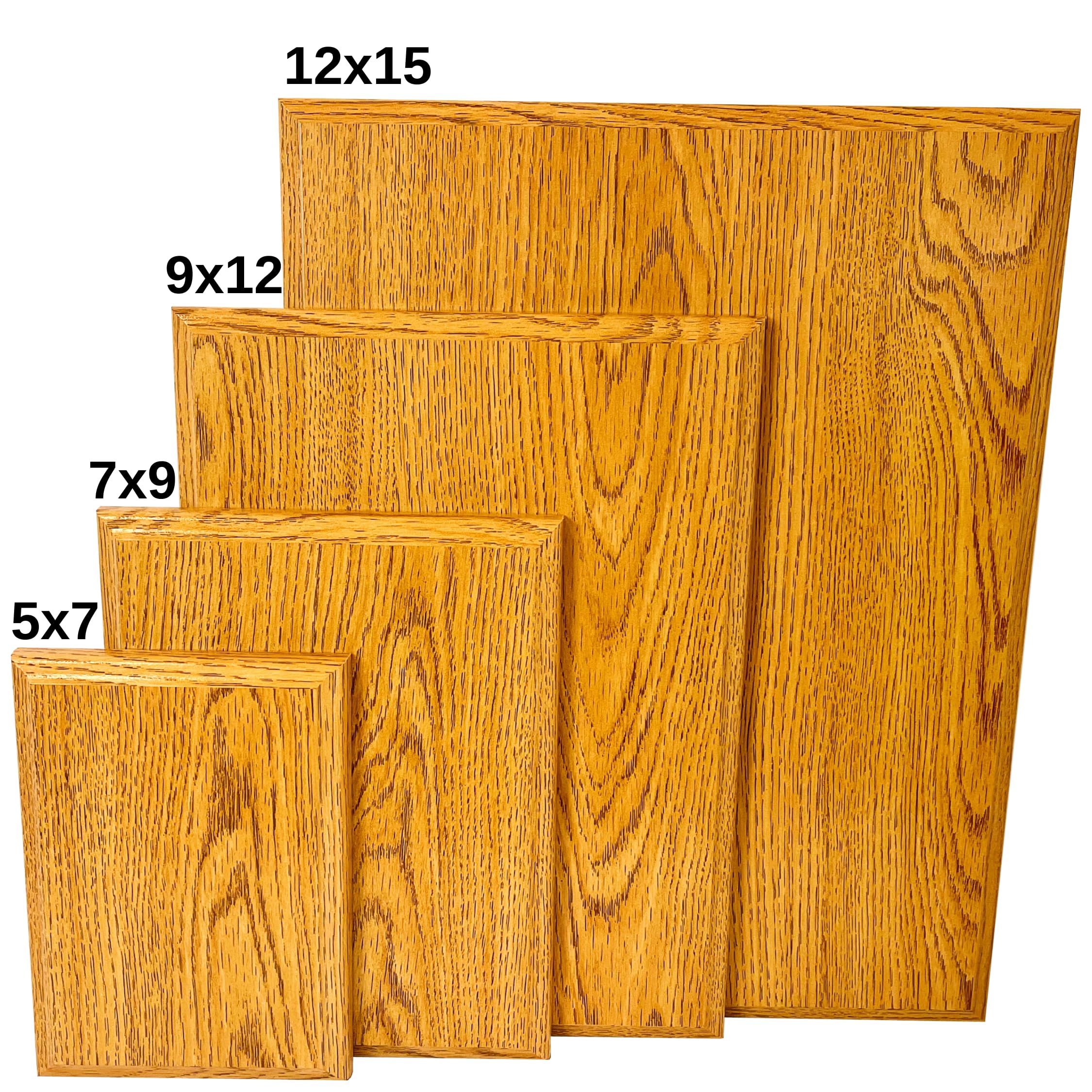 Snapklik.com : Finished Wood Plaque Blank, Perfect For Crafts, Multiple ...