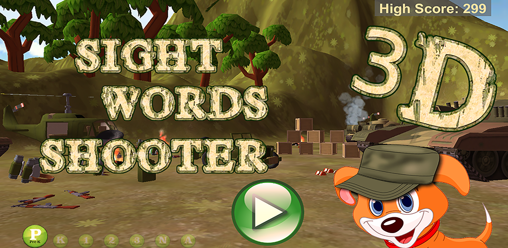 Sight Words Shooter 3D - App on Amazon Appstore