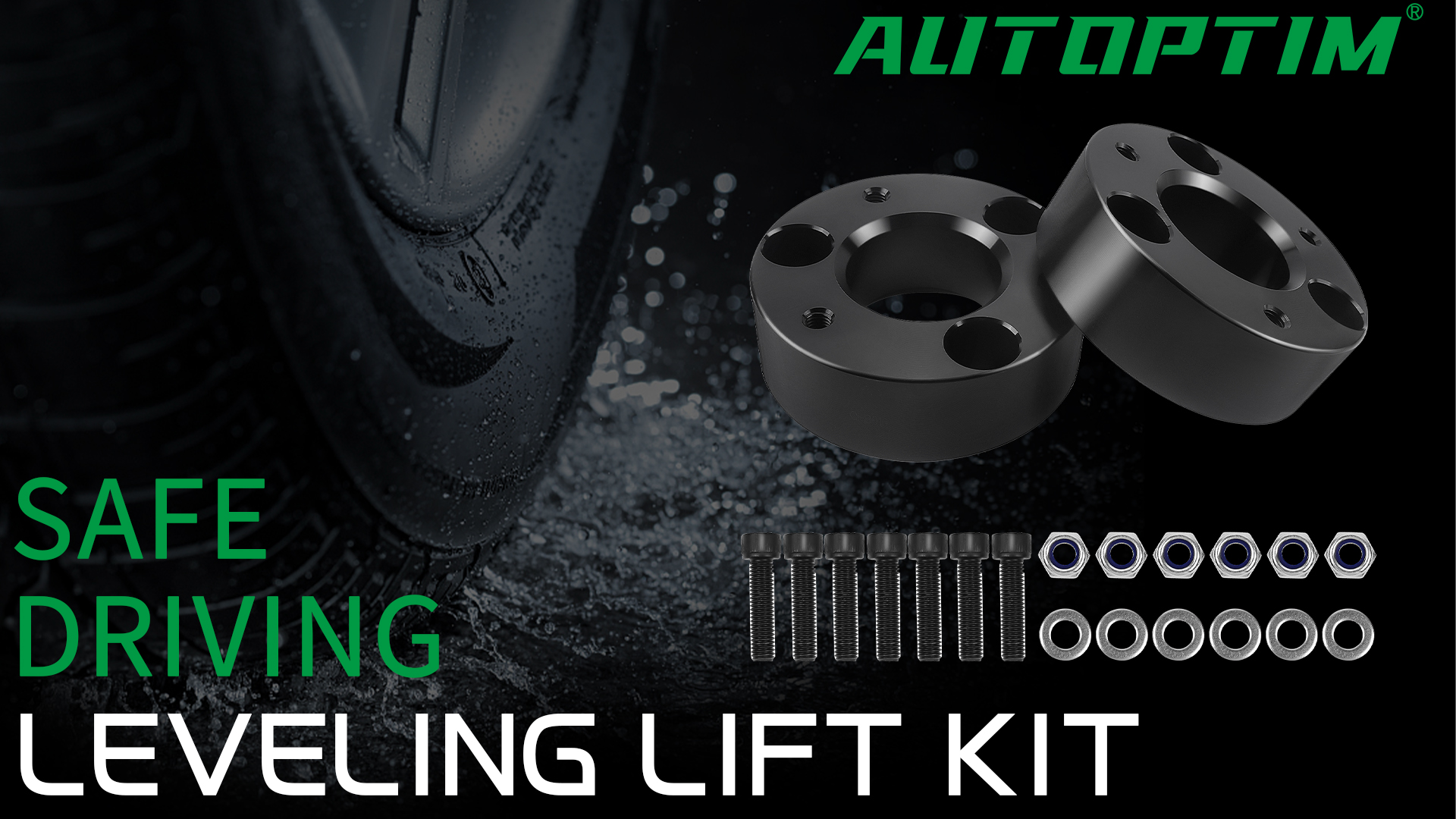 Rough Country 2006-2020 Dodge Ram 1500 Front Leveling Kit - High ...