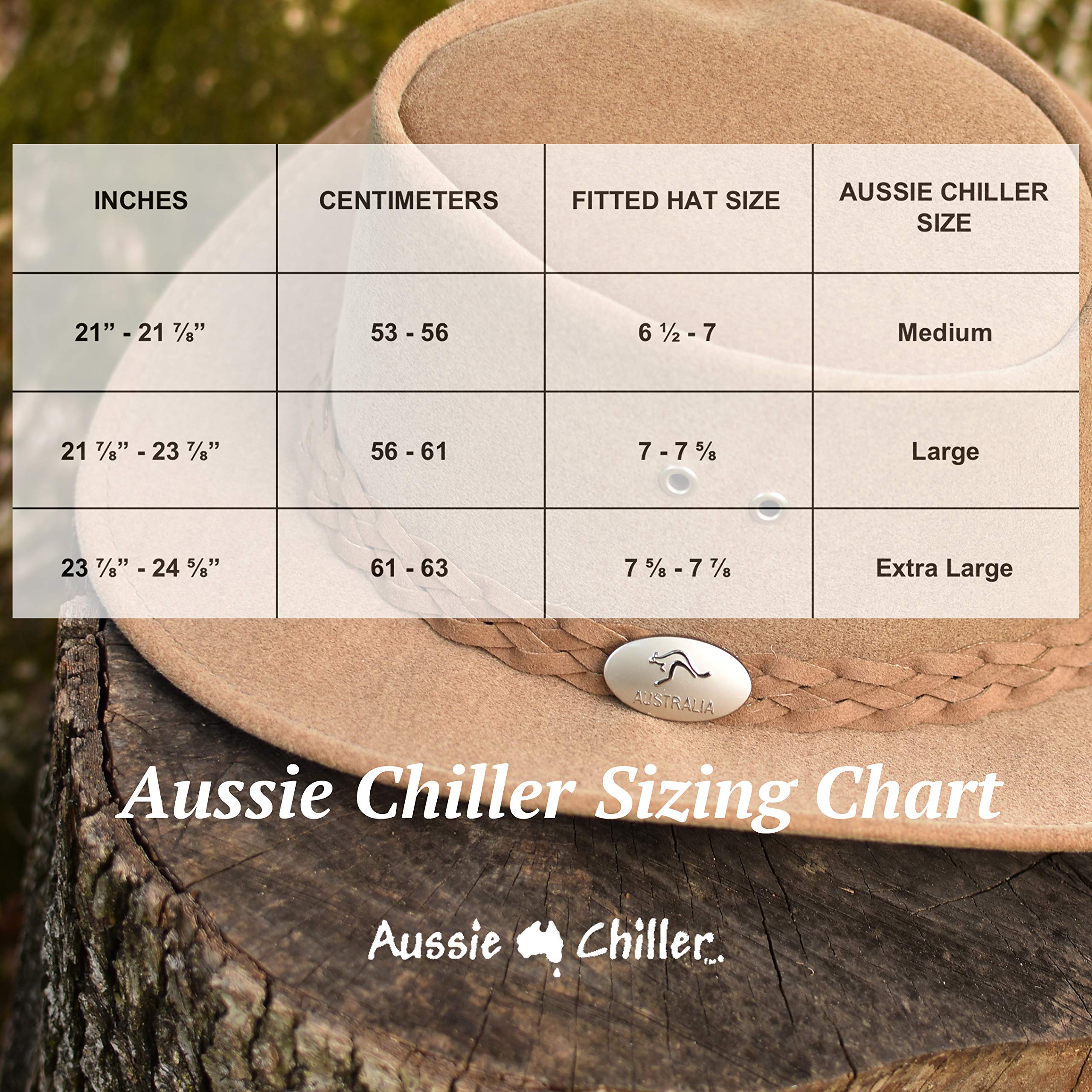 Aussie Chiller Original Outback Bushie Cooling Hat with Soak Me Design ...