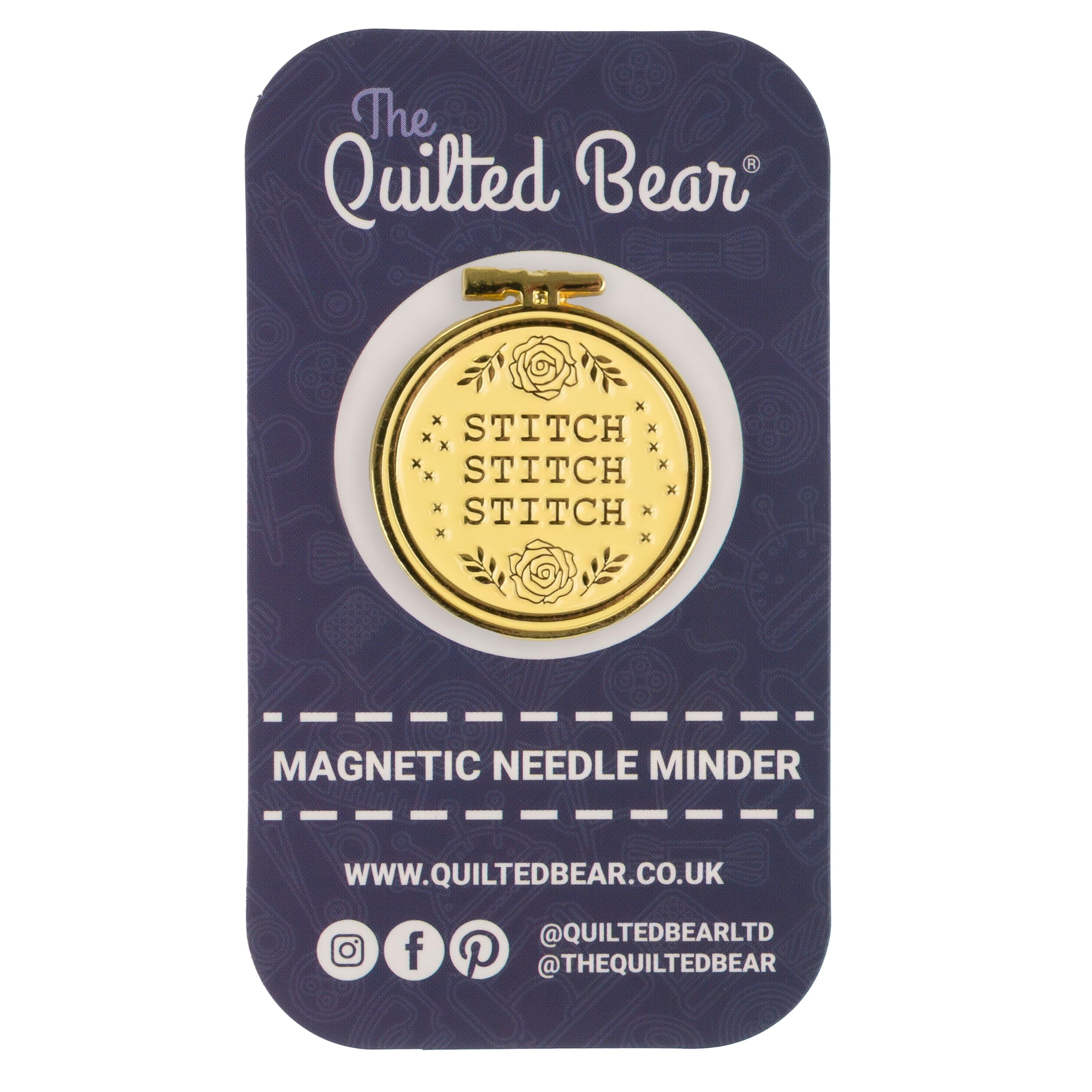 Amazon.com: The Quilted Bear Needle Minders - Magnetic Enamel Needle ...