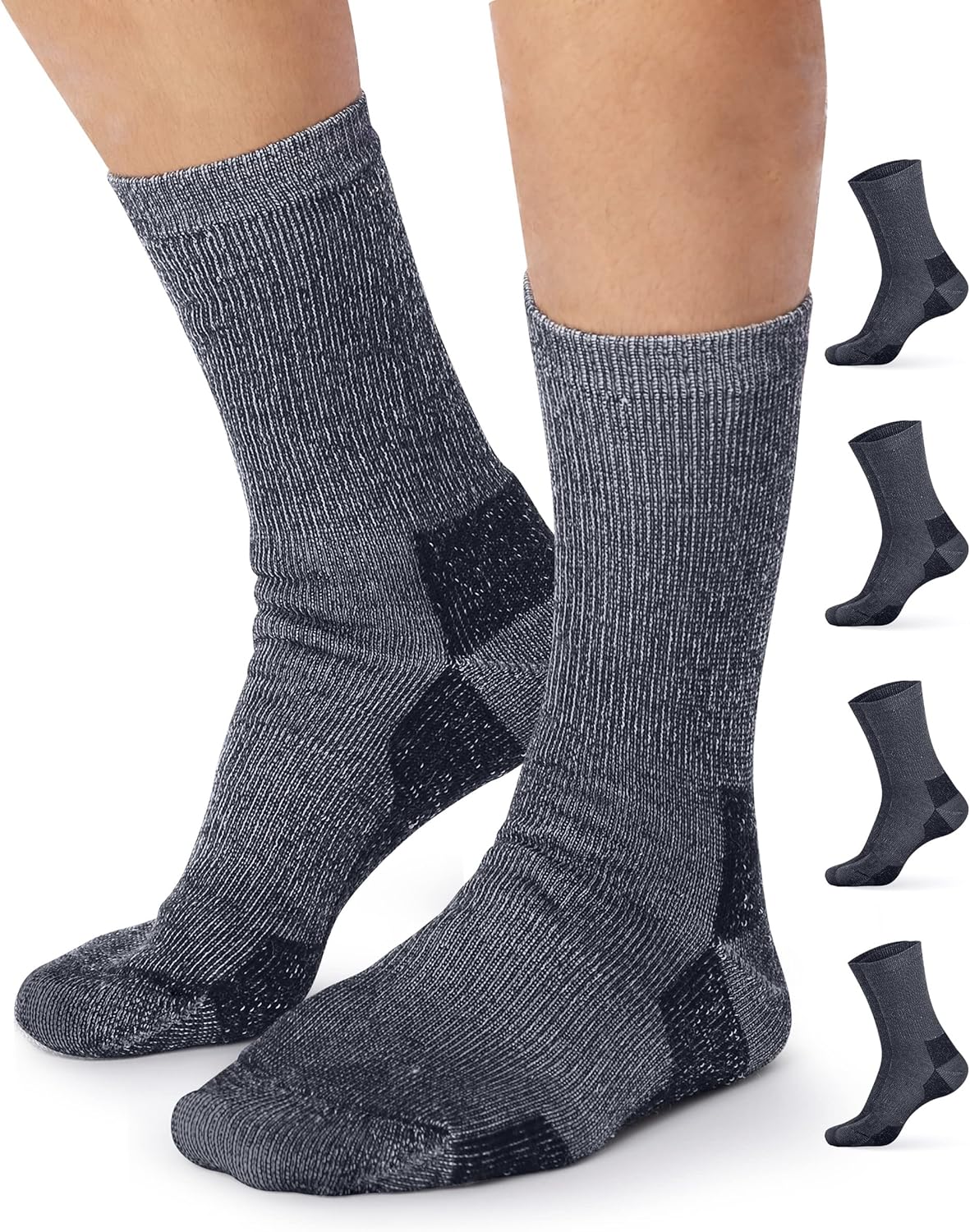Amazon.com: Pembrook Merino Wool Socks for Men & Merino Wool Socks for ...
