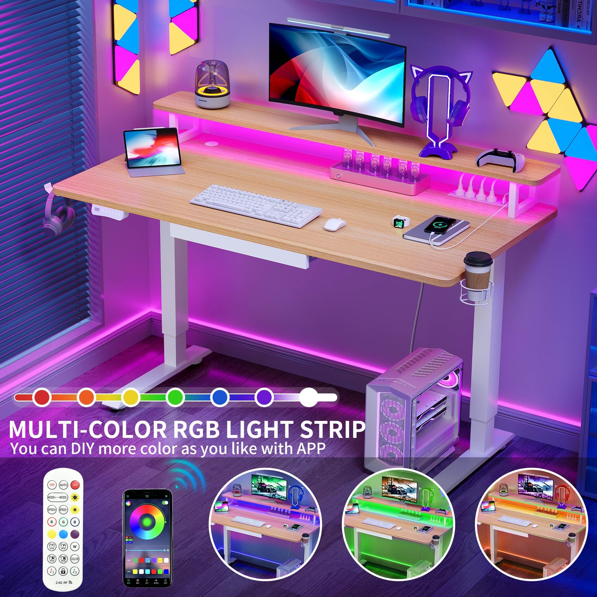 Snapklik.com : YITAHOME Electric Standing Desk